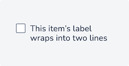Overview | Checkbox | Made with Supernova