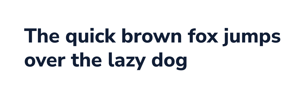 Typography | Made with Supernova