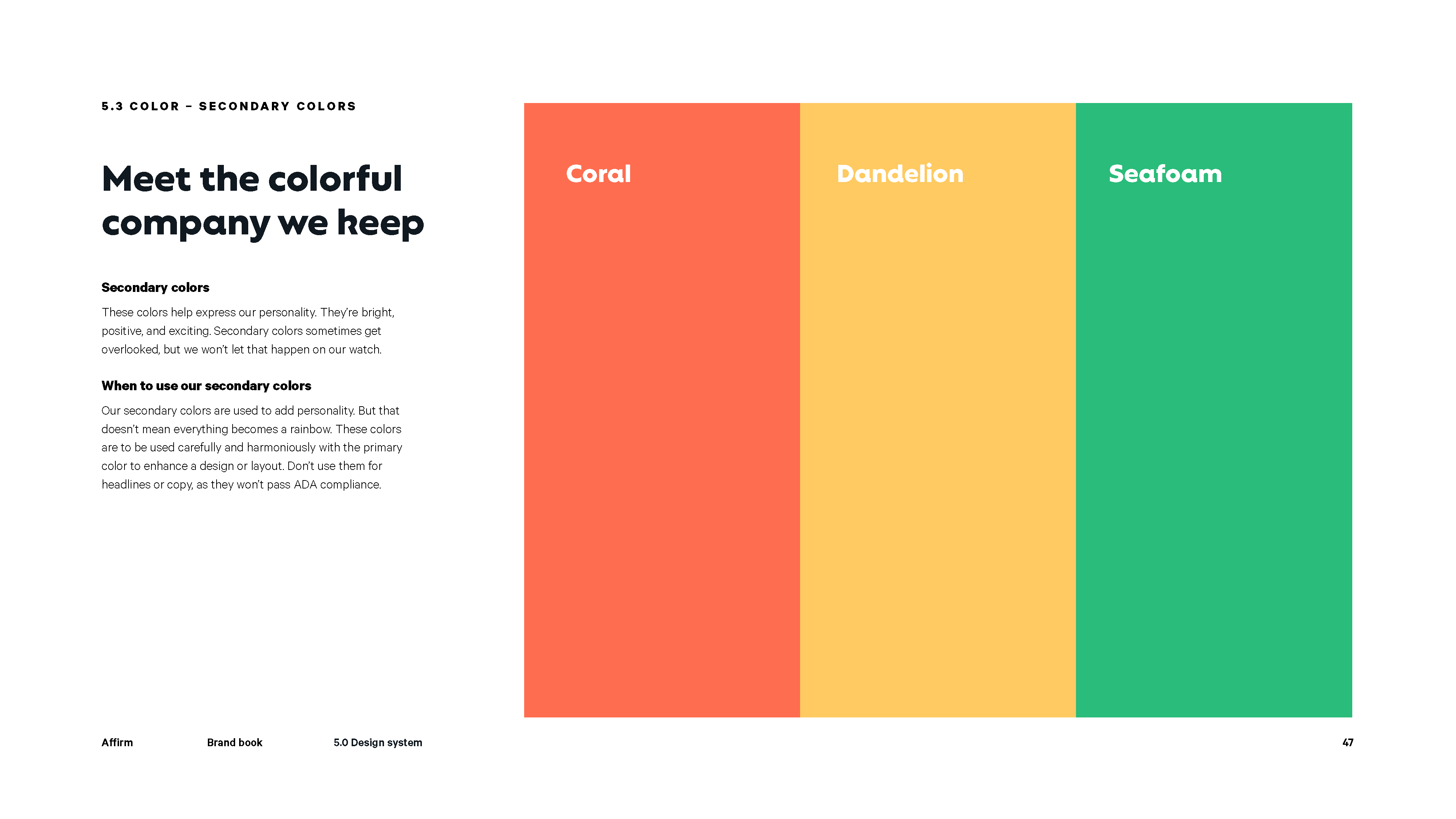 Affirm Design System