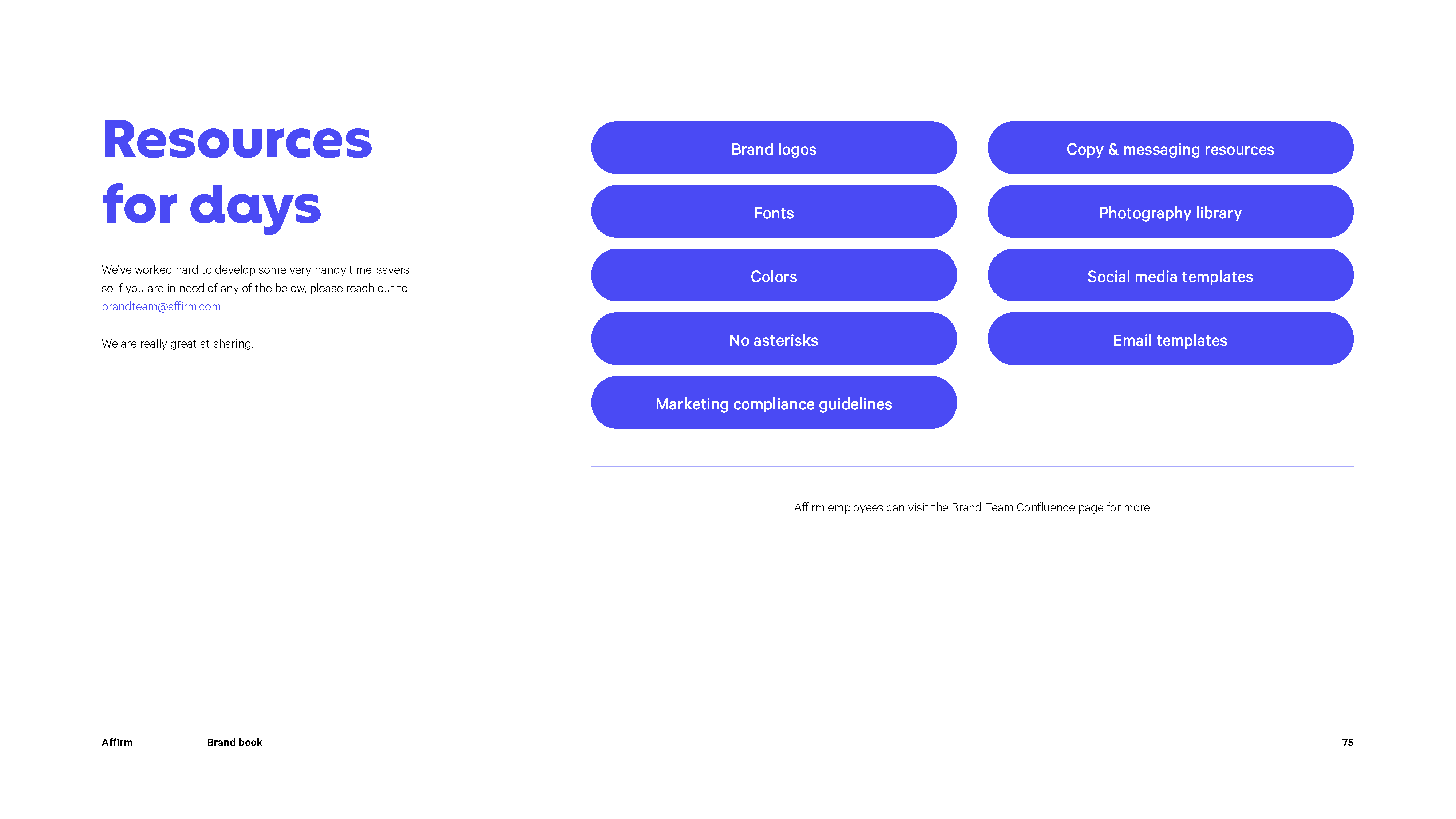 Affirm Design System