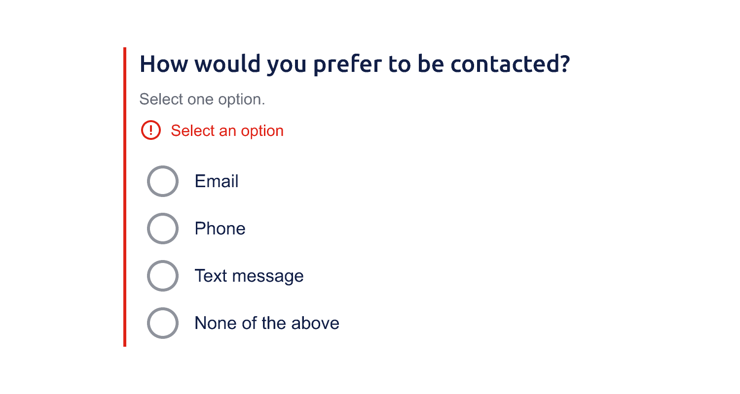 Radio | Forms | Compound Design System