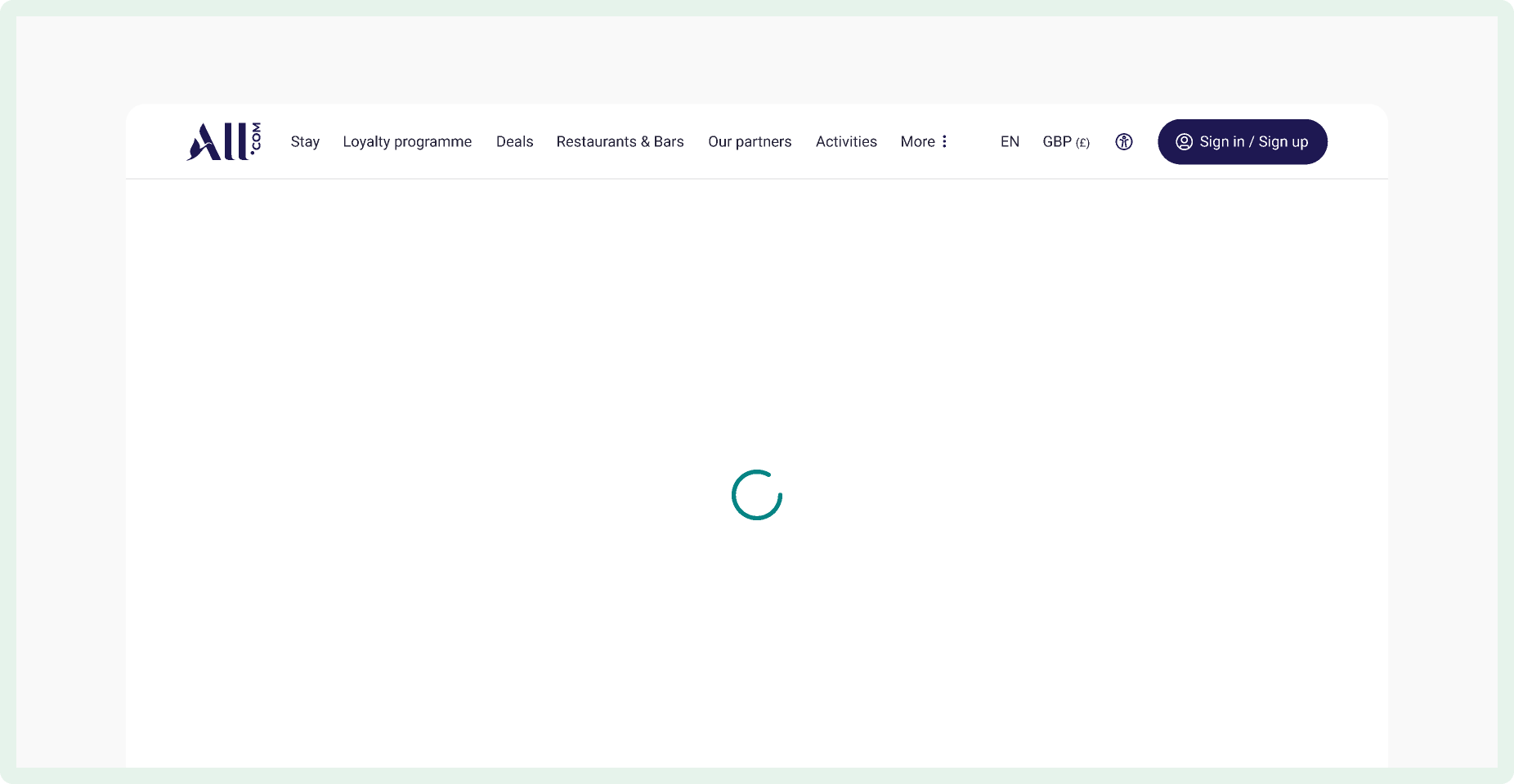 Usage | Loading | Welcome by Accor