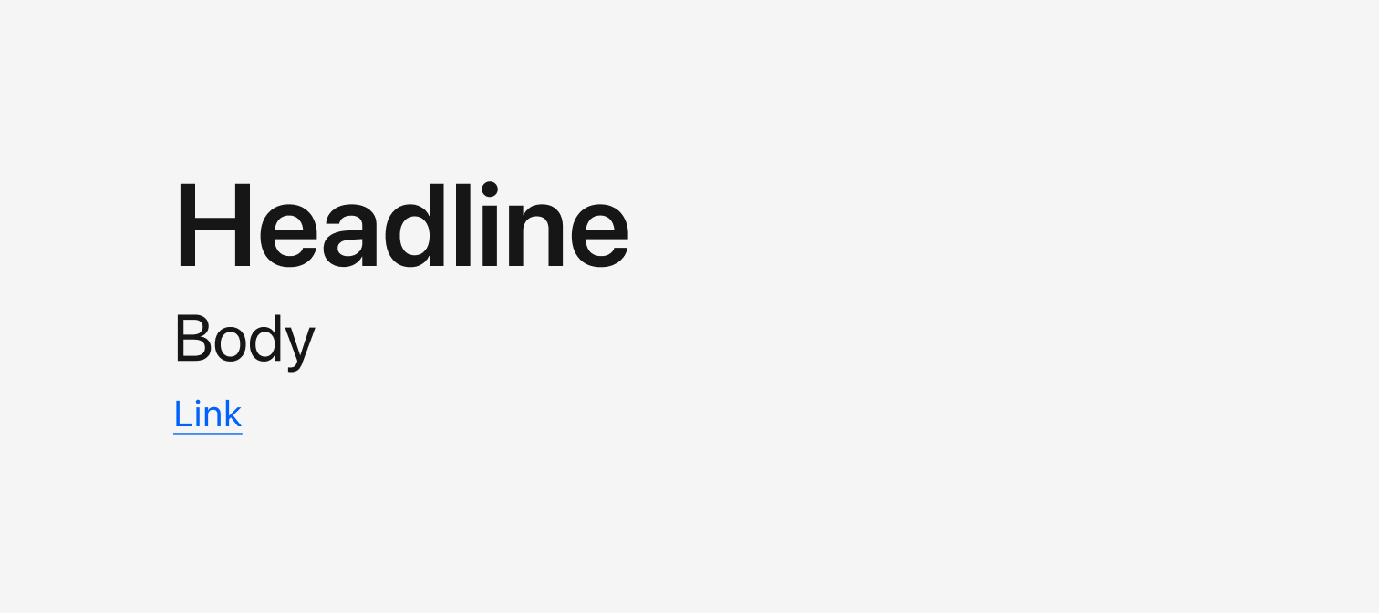 Typography - Acorn Design System