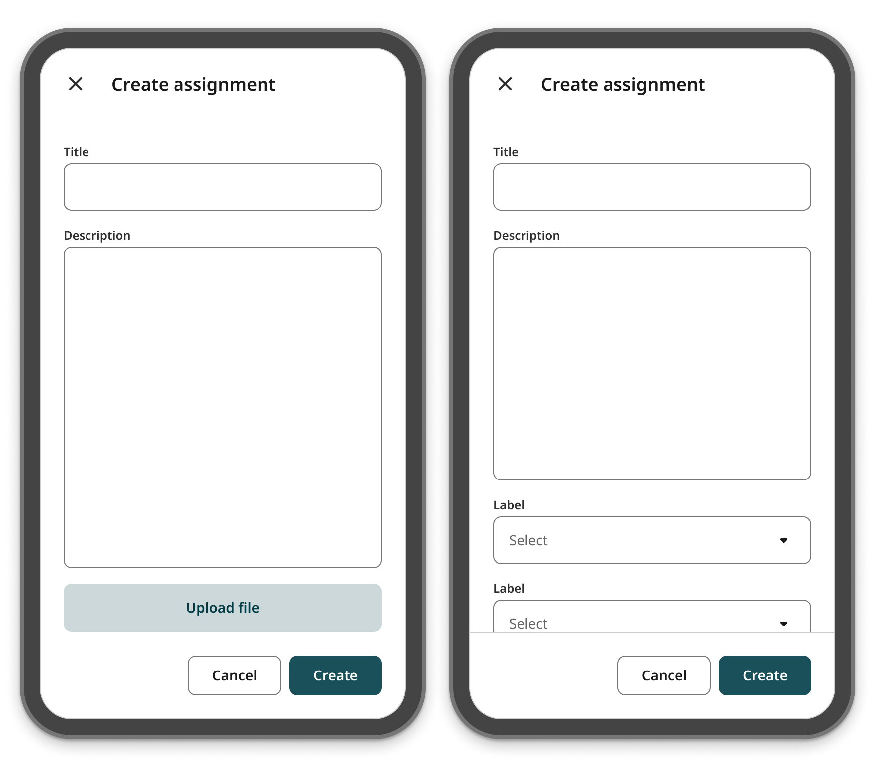 Overview | Dialog | Made with Supernova