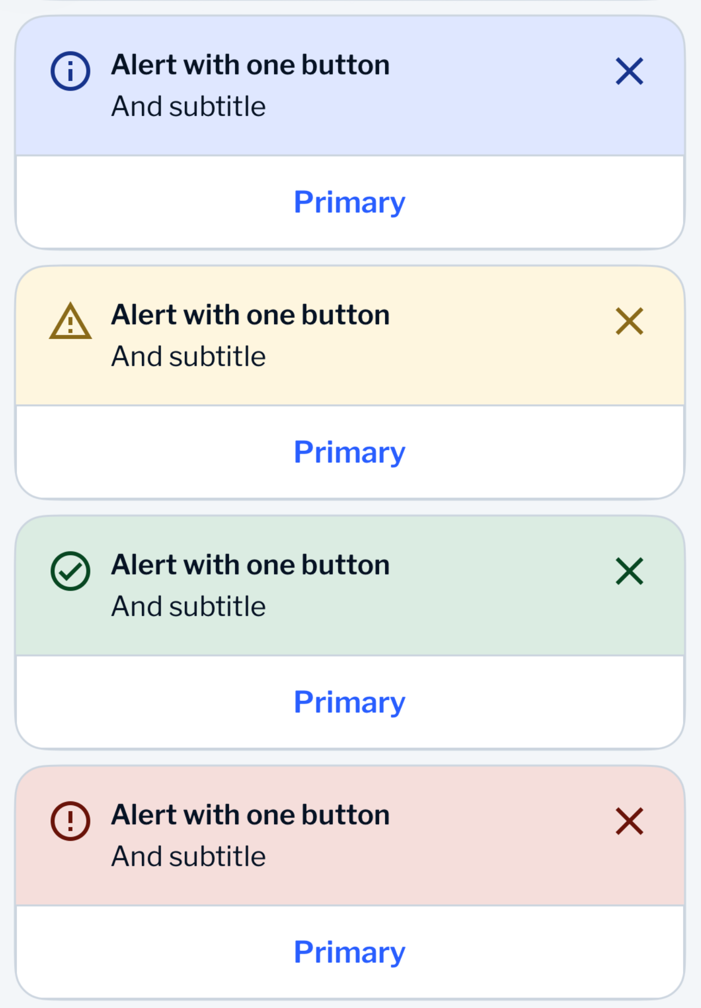 Backbase Design System | SwiftUI | Inline Alert | Latest