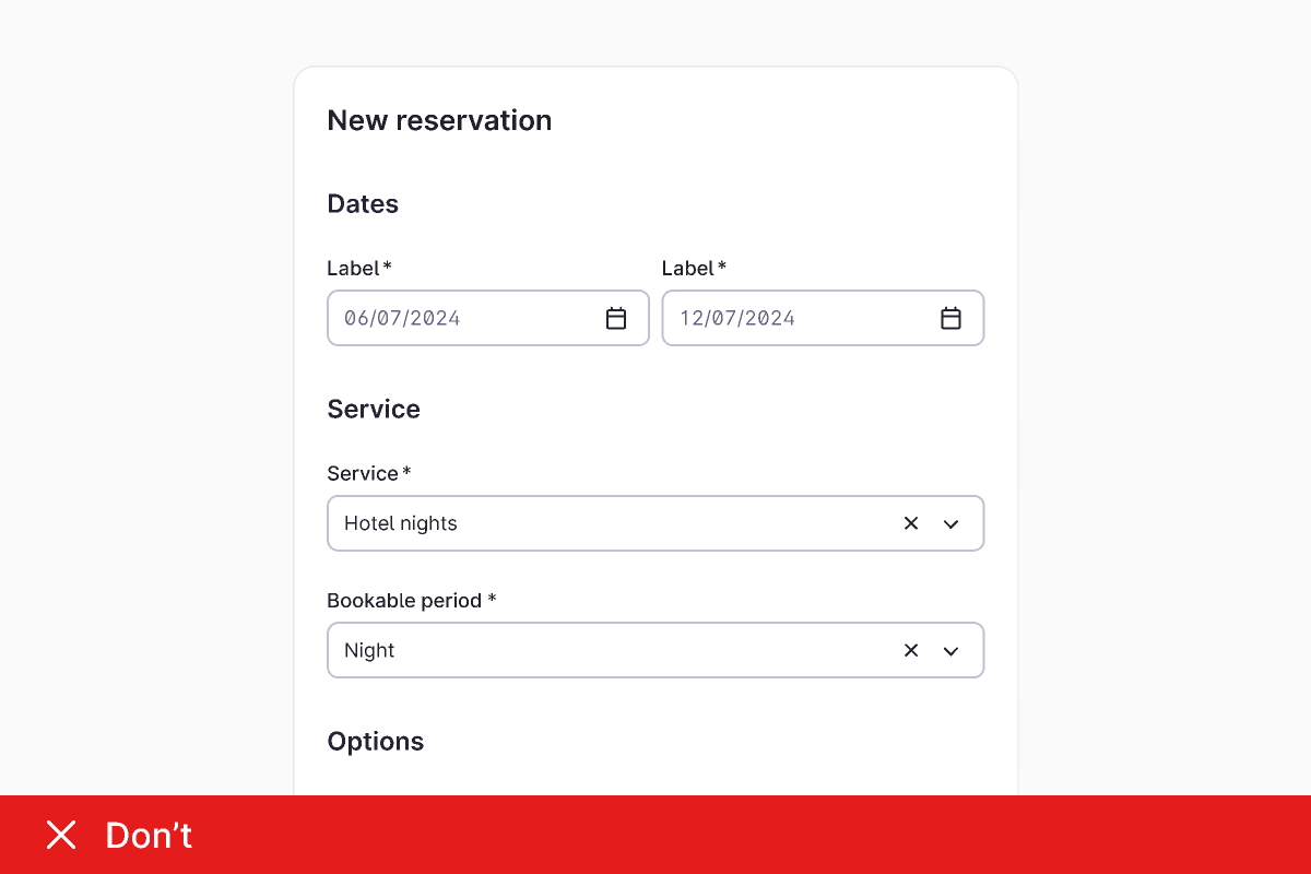 Usage | Forms | Made with Supernova