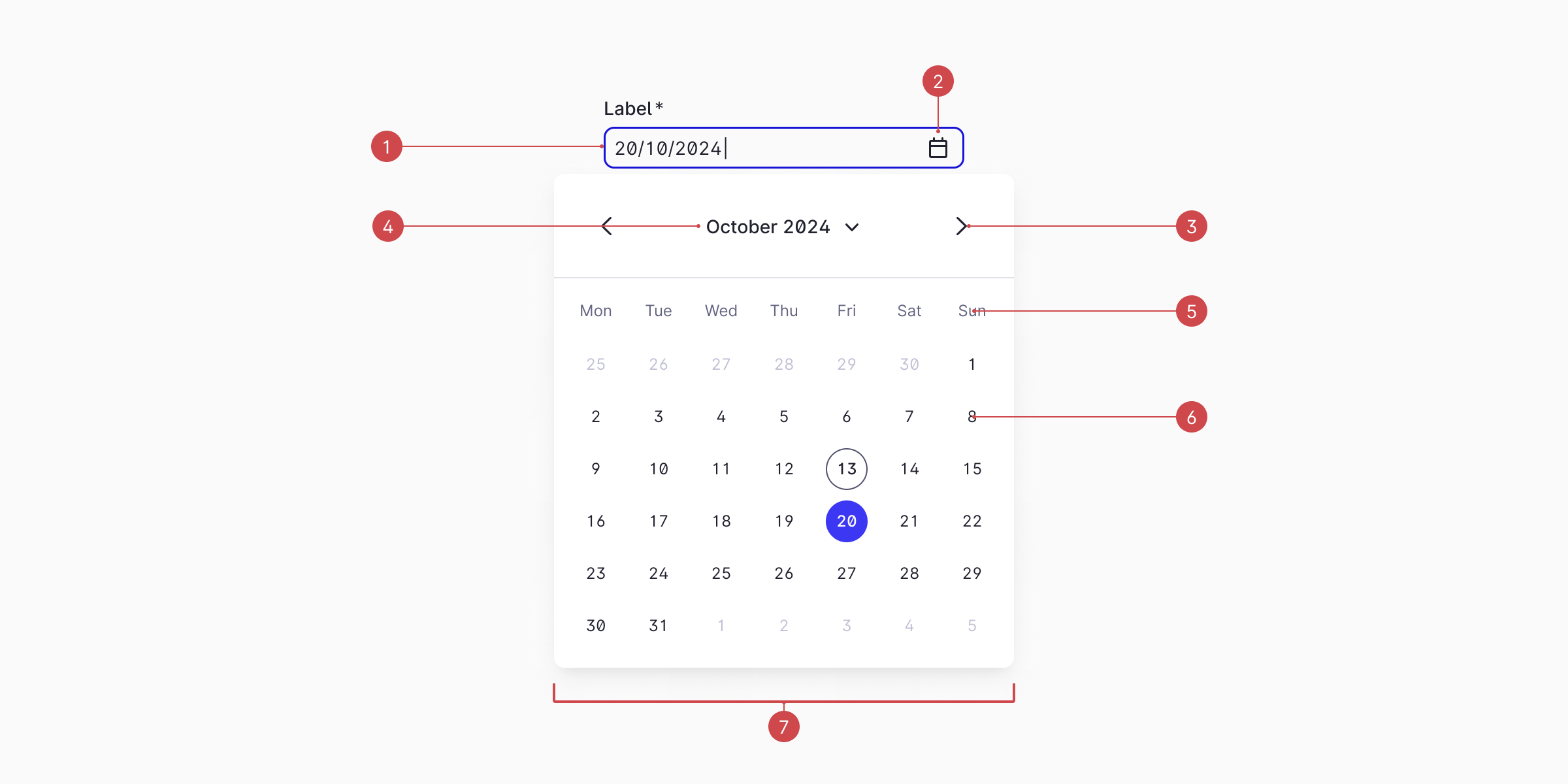 Style | Date Picker | Made with Supernova