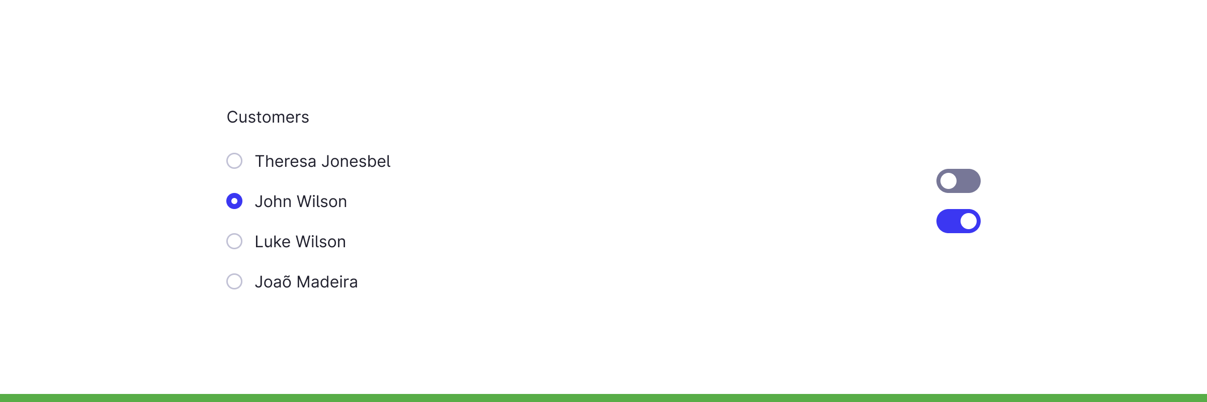 Usage | Checkbox | Made with Supernova