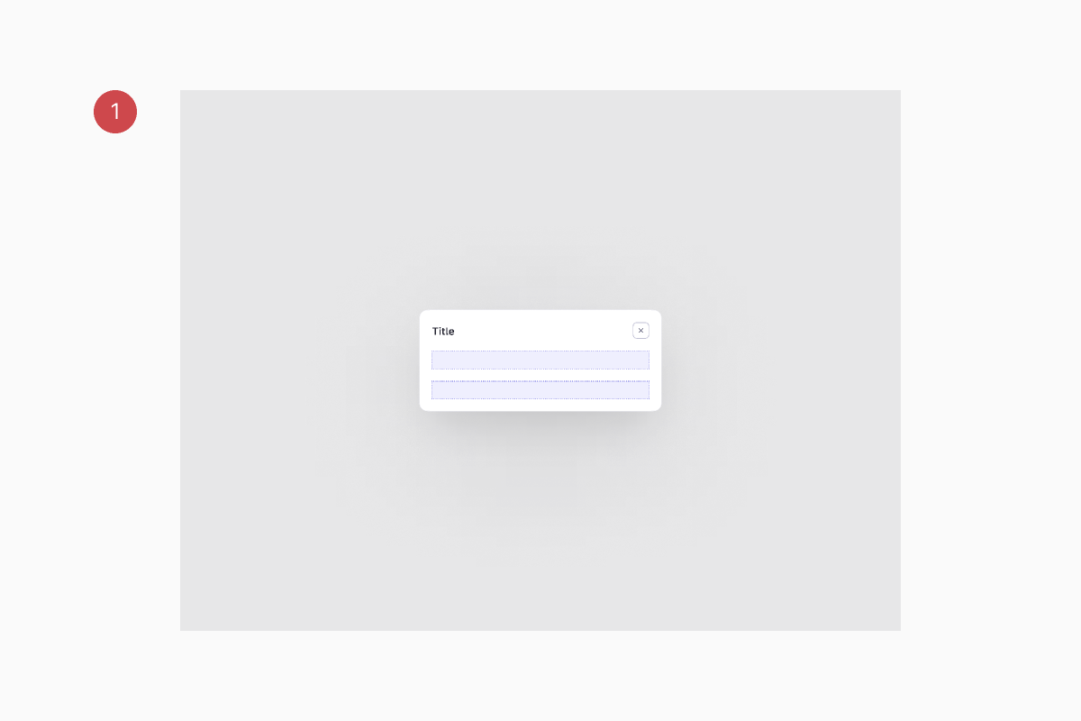Style | Dialog | Made with Supernova