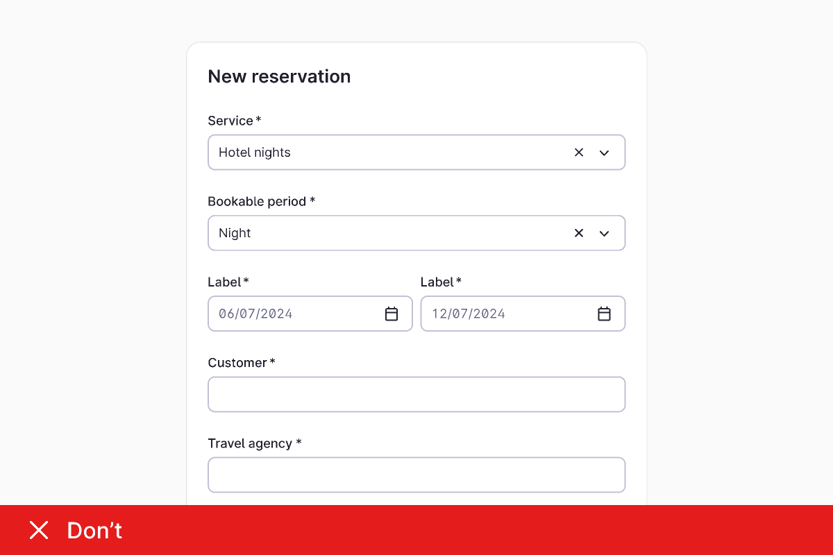 Usage | Forms | Made with Supernova