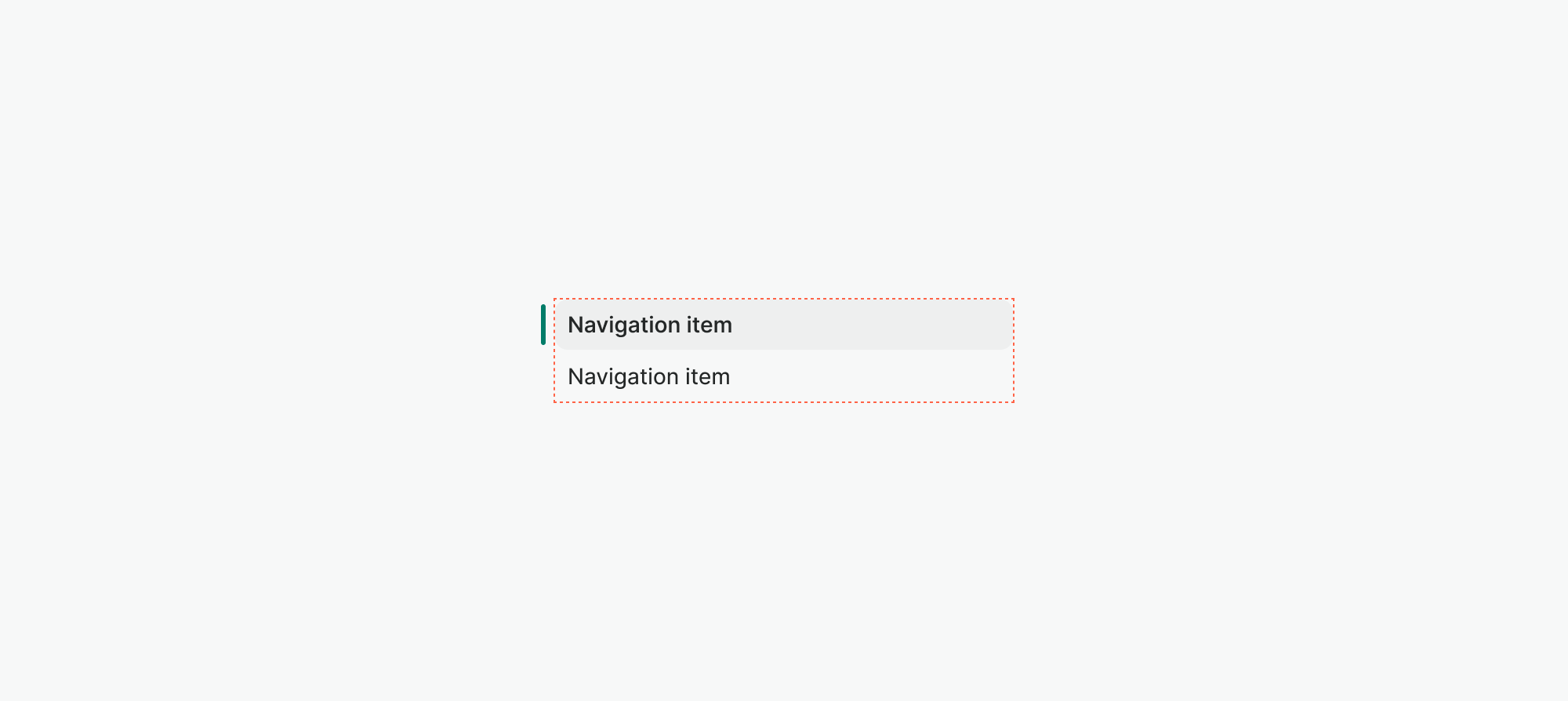 Usage Guidelines | Navigation List | Made with Supernova