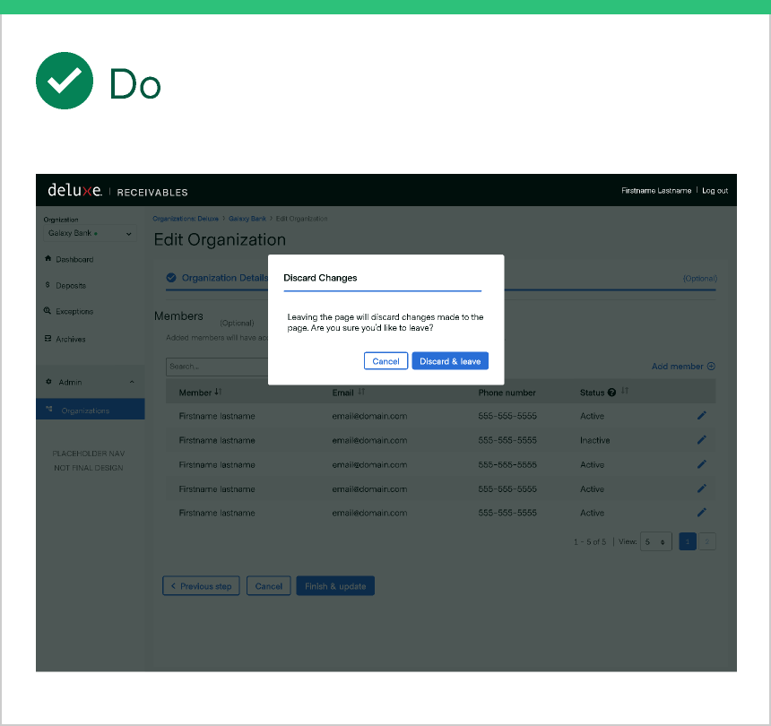 Usage | Modal Overlay | Made with Supernova