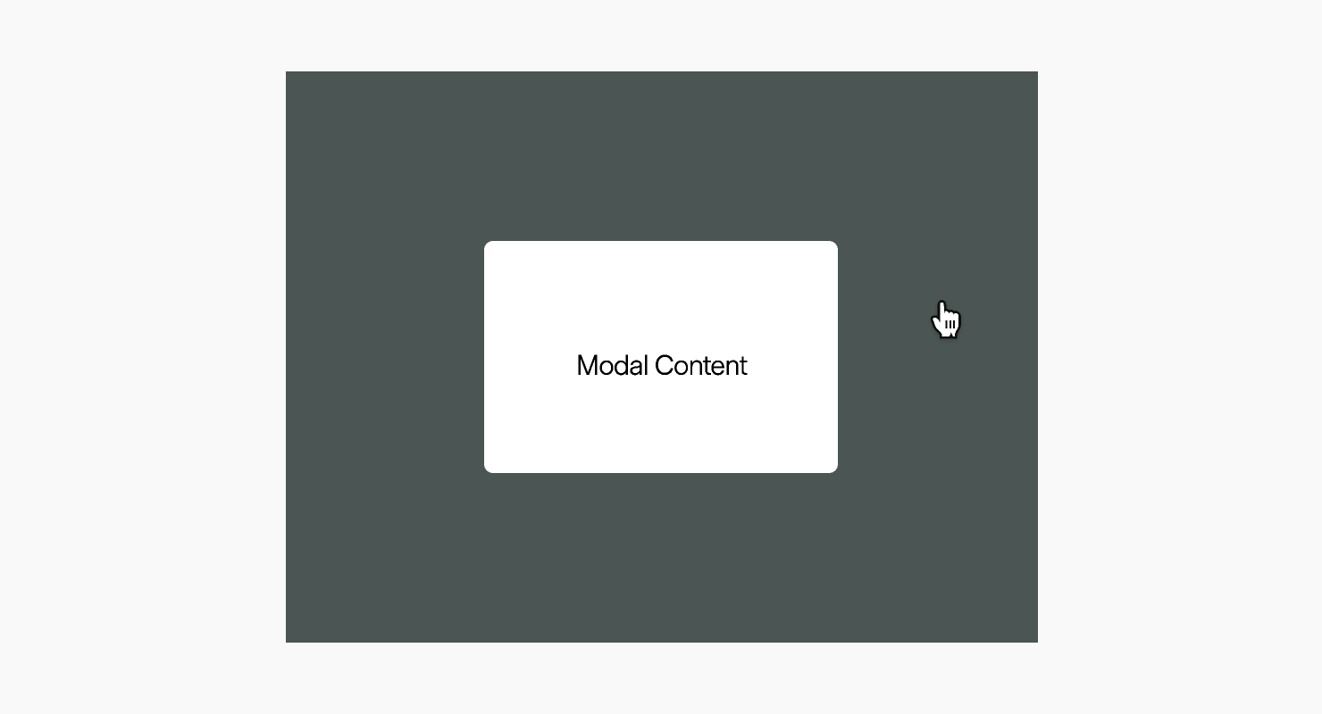 Accessibility | Modal Overlay | Made with Supernova