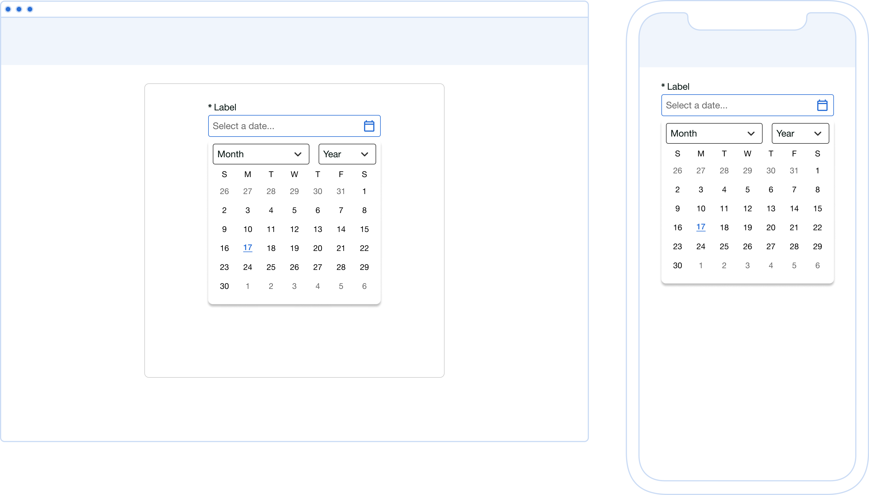 Usage | Date Picker | Made with Supernova