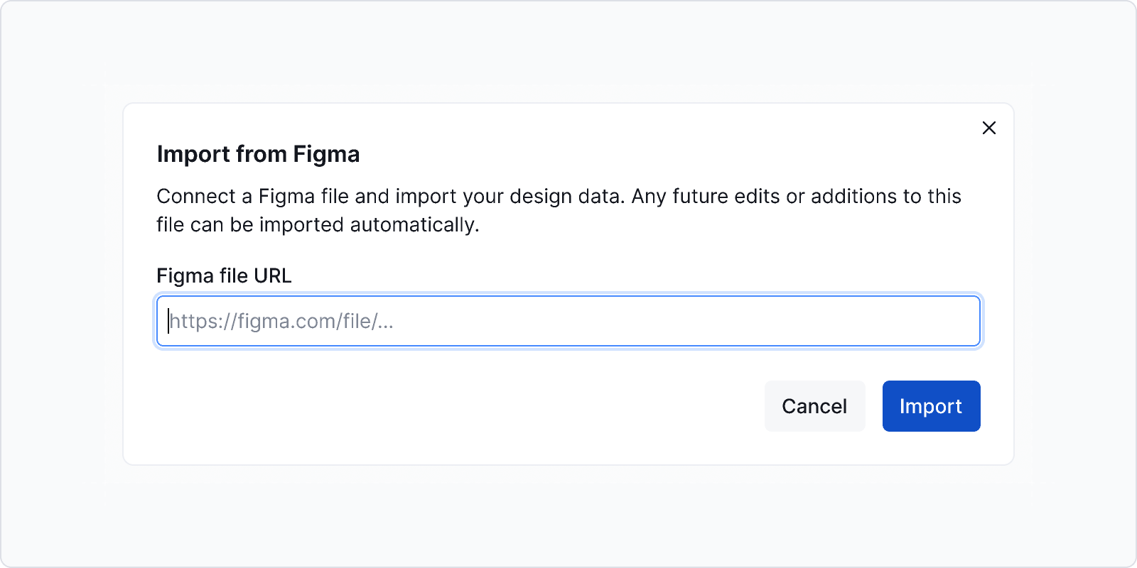 Import and update content | Importing from Figma | Made with Supernova
