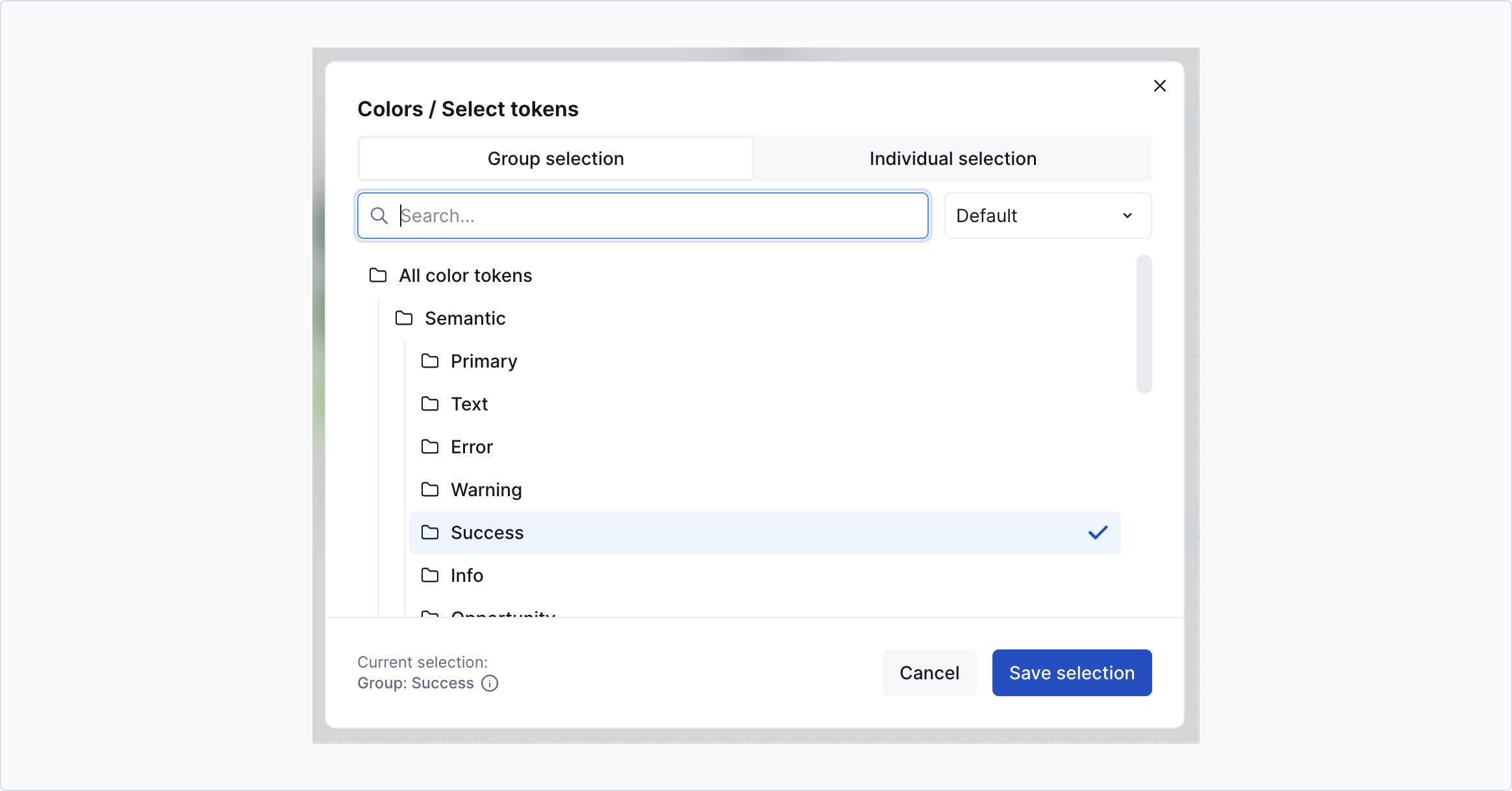 Color ramps | Token blocks | Made with Supernova