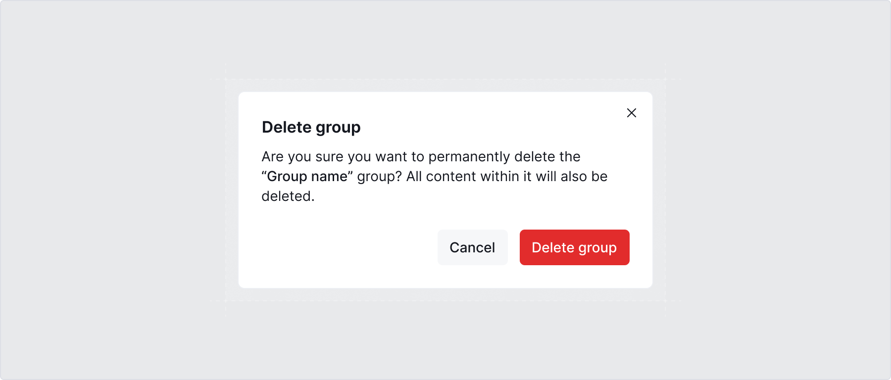 Groups | Pages, groups and tabs | Made with Supernova