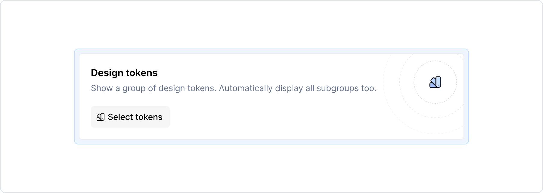 Design tokens | Token blocks | Made with Supernova