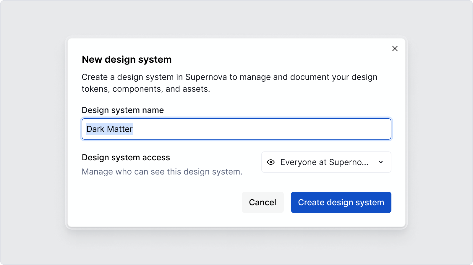 Managing your design system | Made with Supernova