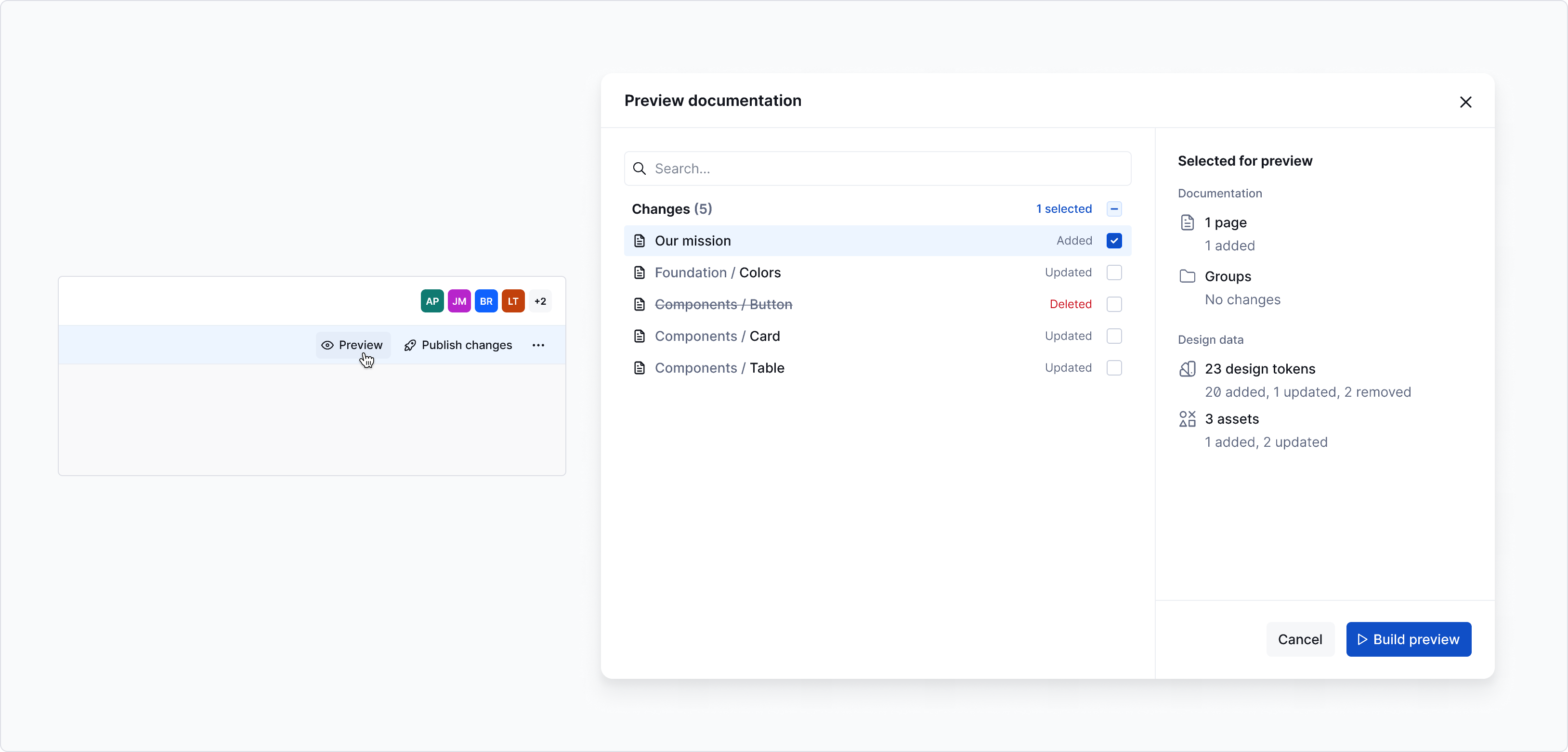 Page drafts | Made with Supernova