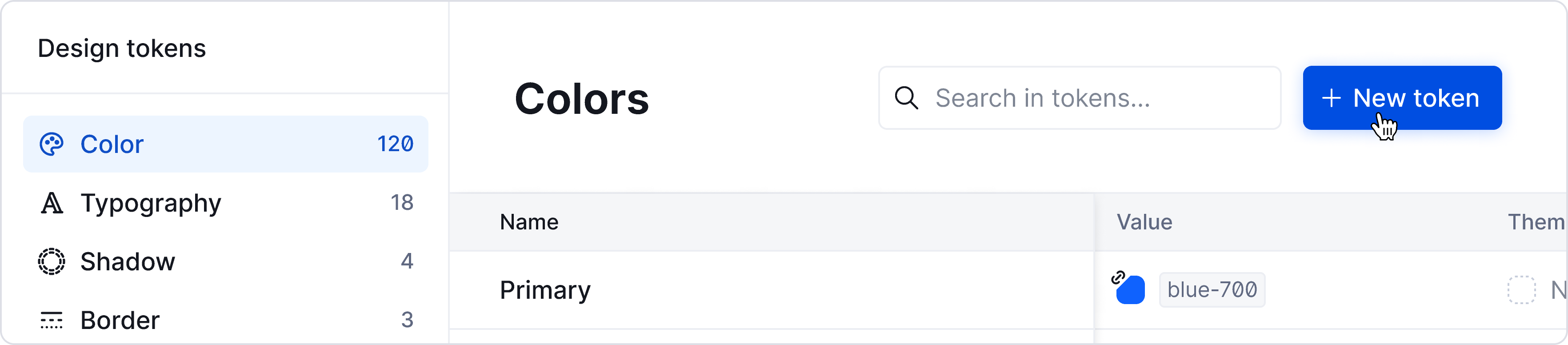 Create and delete tokens | Working with tokens | Made with Supernova