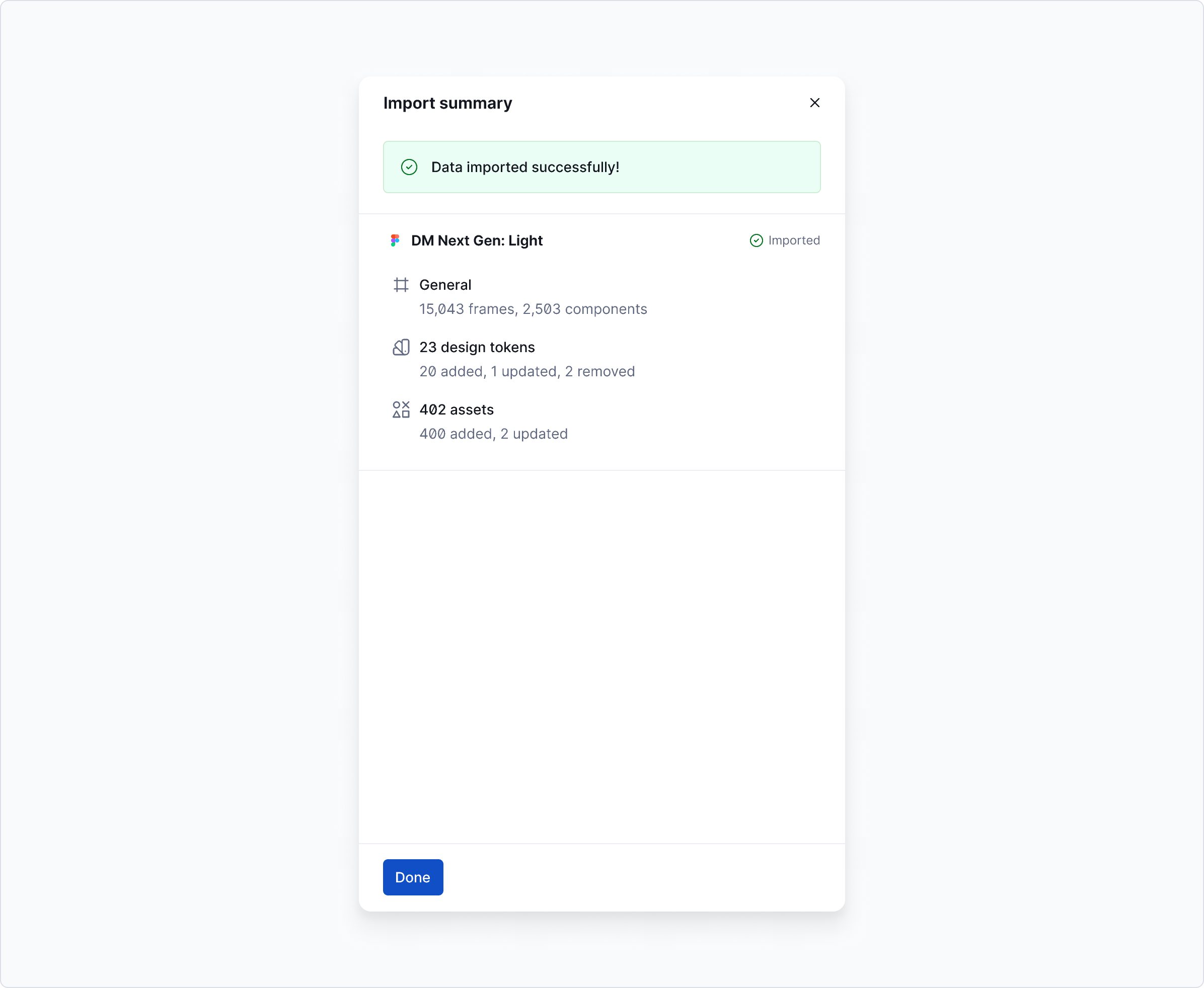 Managing connected Figma files | Made with Supernova