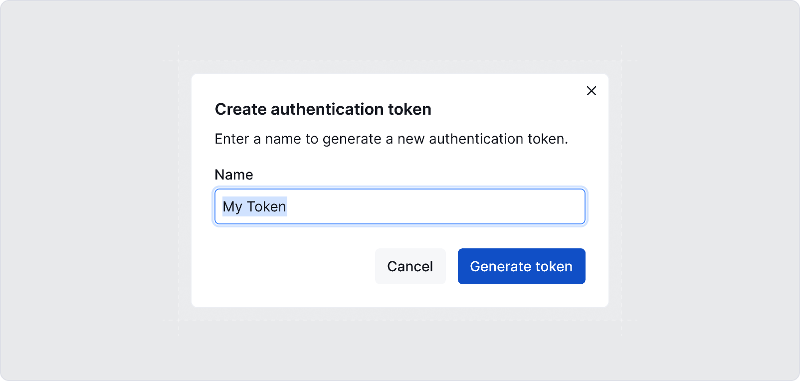 Authentication tokens | Made with Supernova