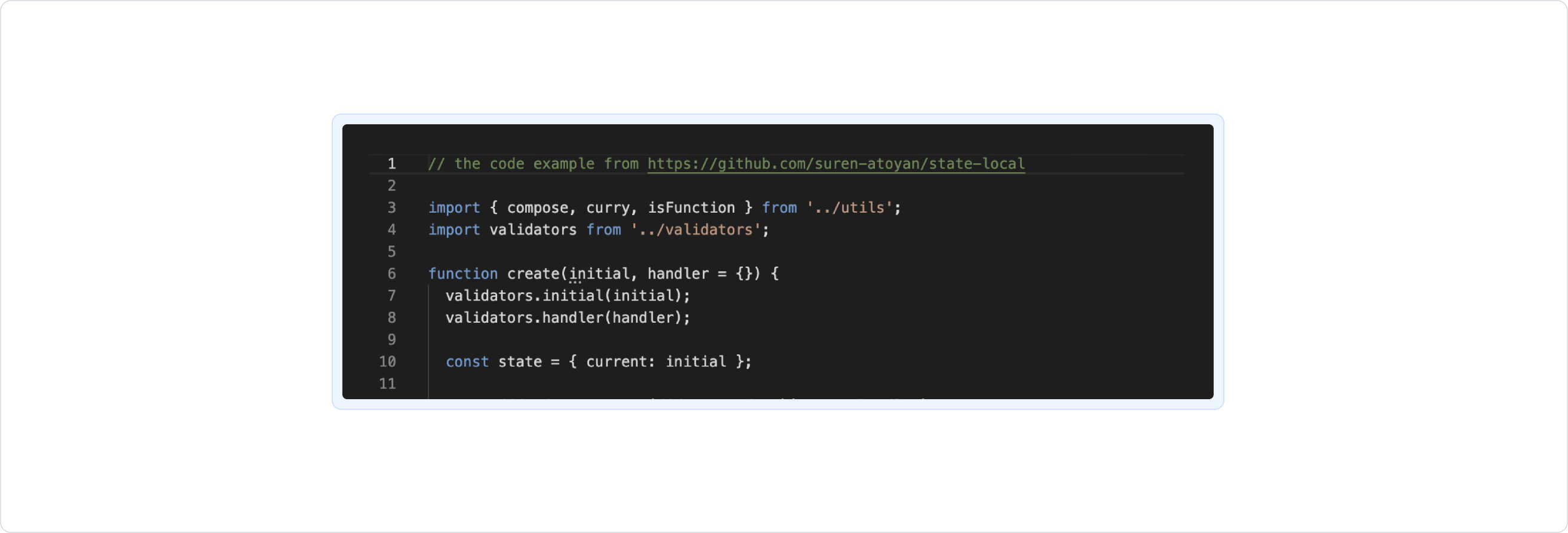 Code | Code blocks | Made with Supernova