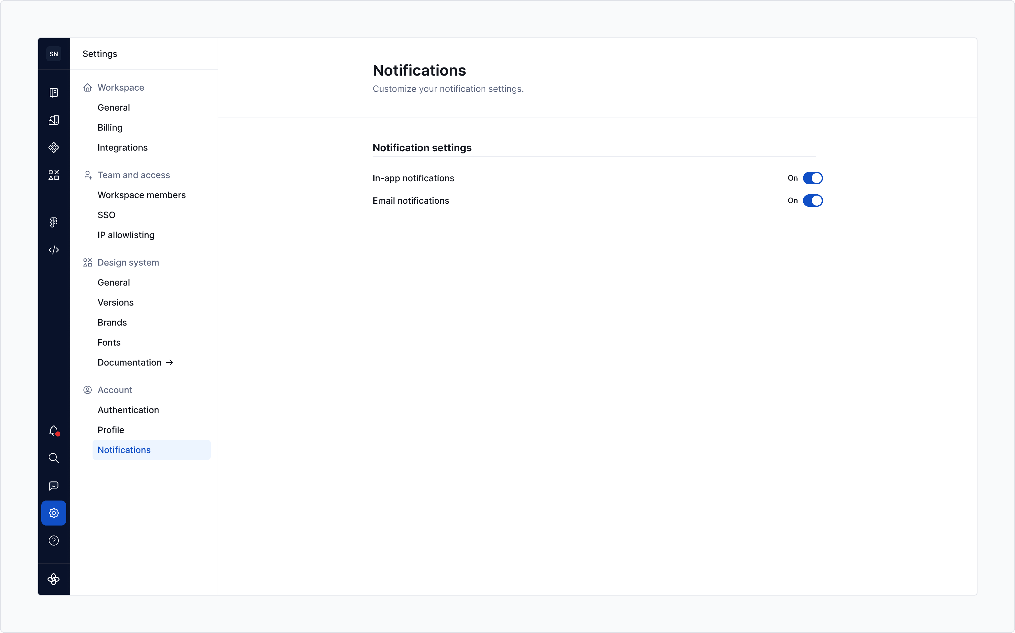 Notifications | Made with Supernova