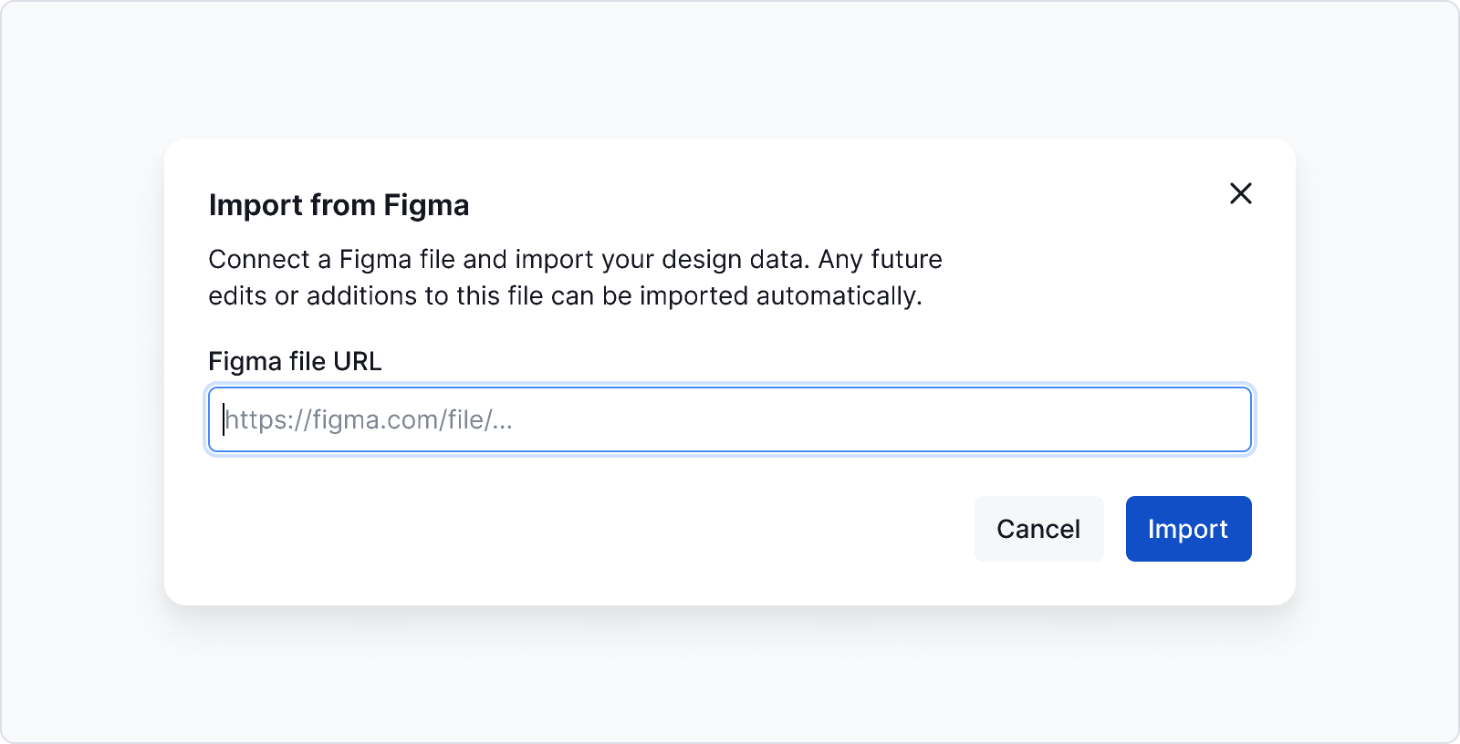 Import and update content | Importing from Figma | Made with Supernova