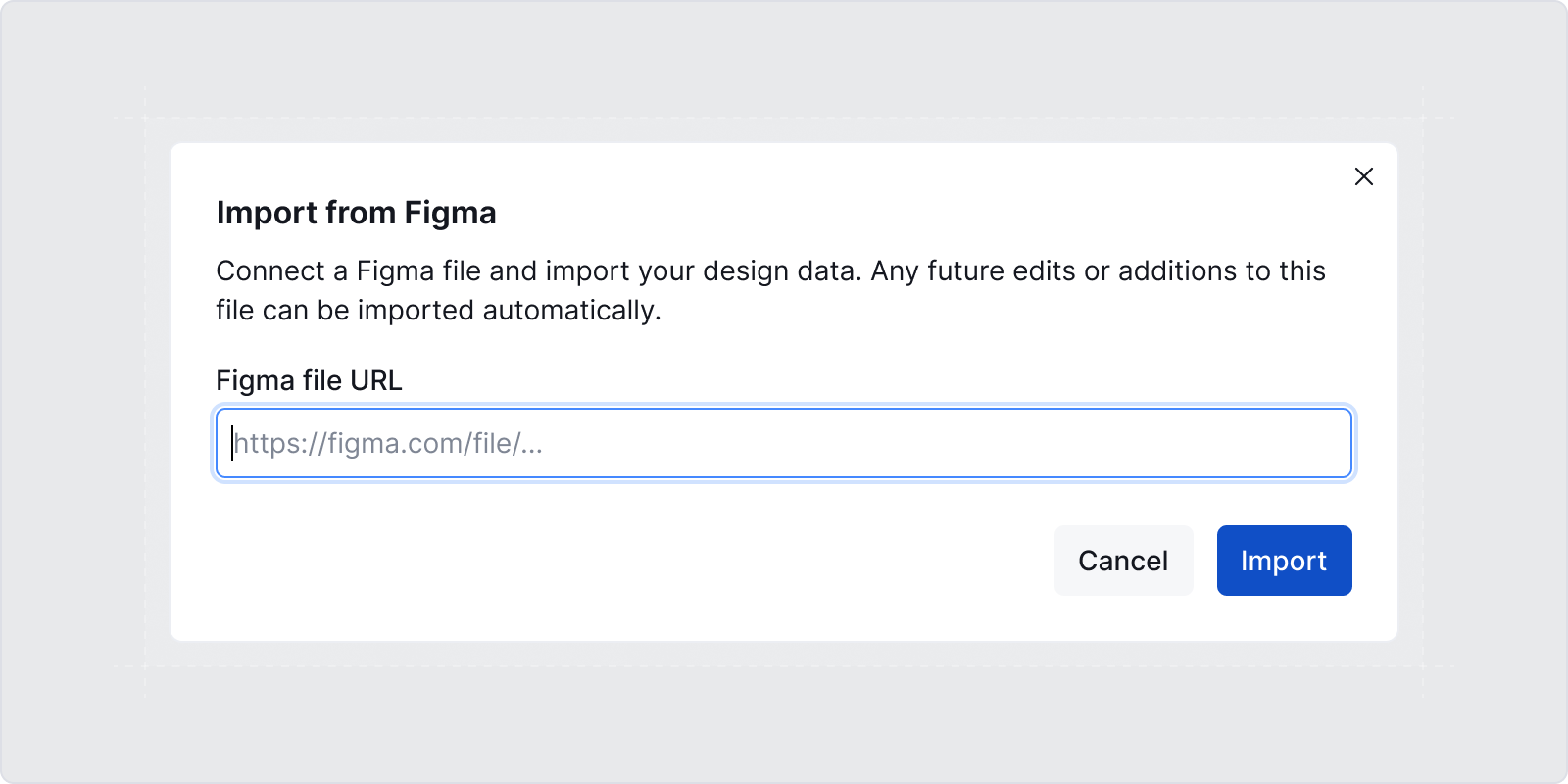 Import and update content | Importing from Figma | Made with Supernova