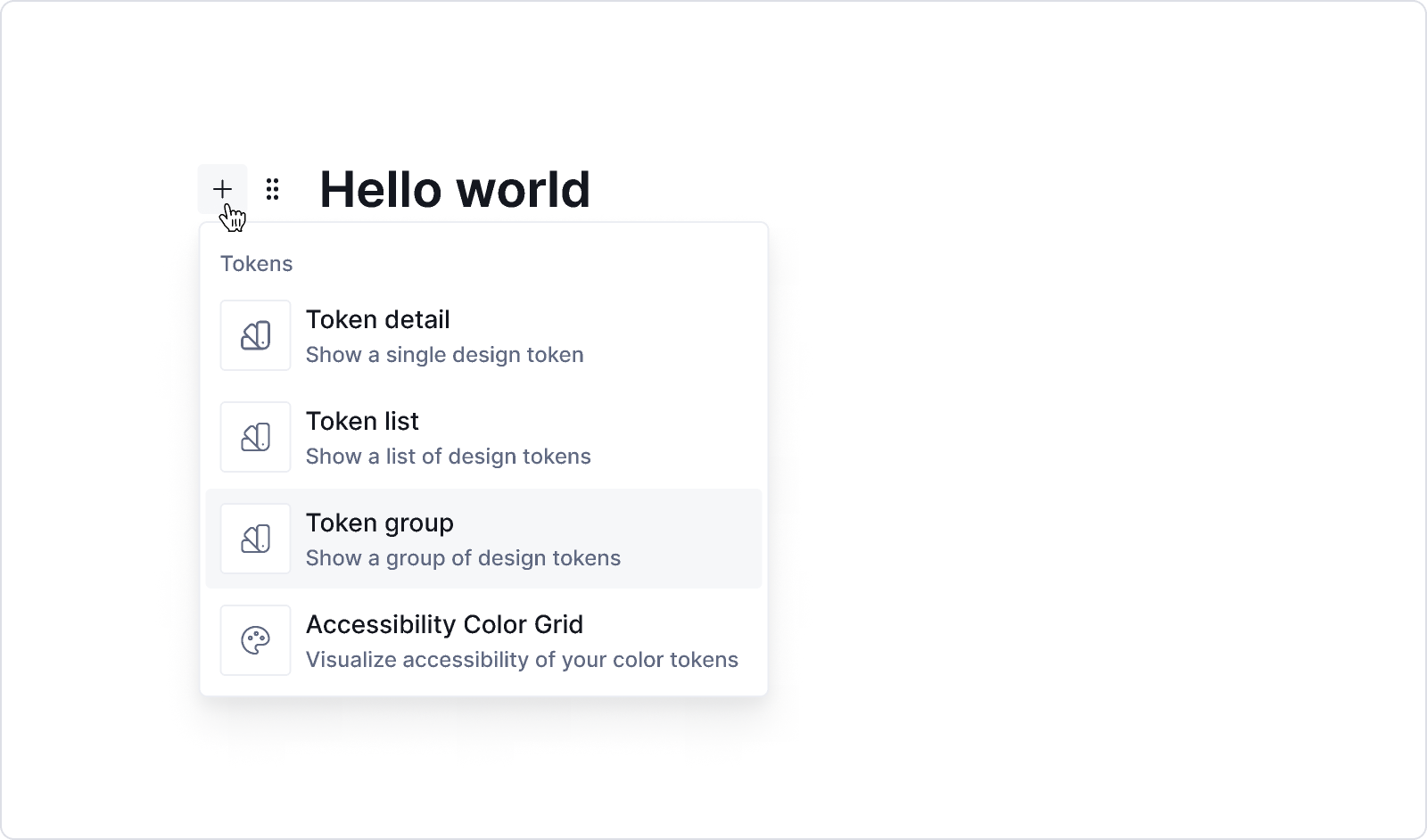 Add and delete blocks | Add, edit and delete blocks | Made with Supernova