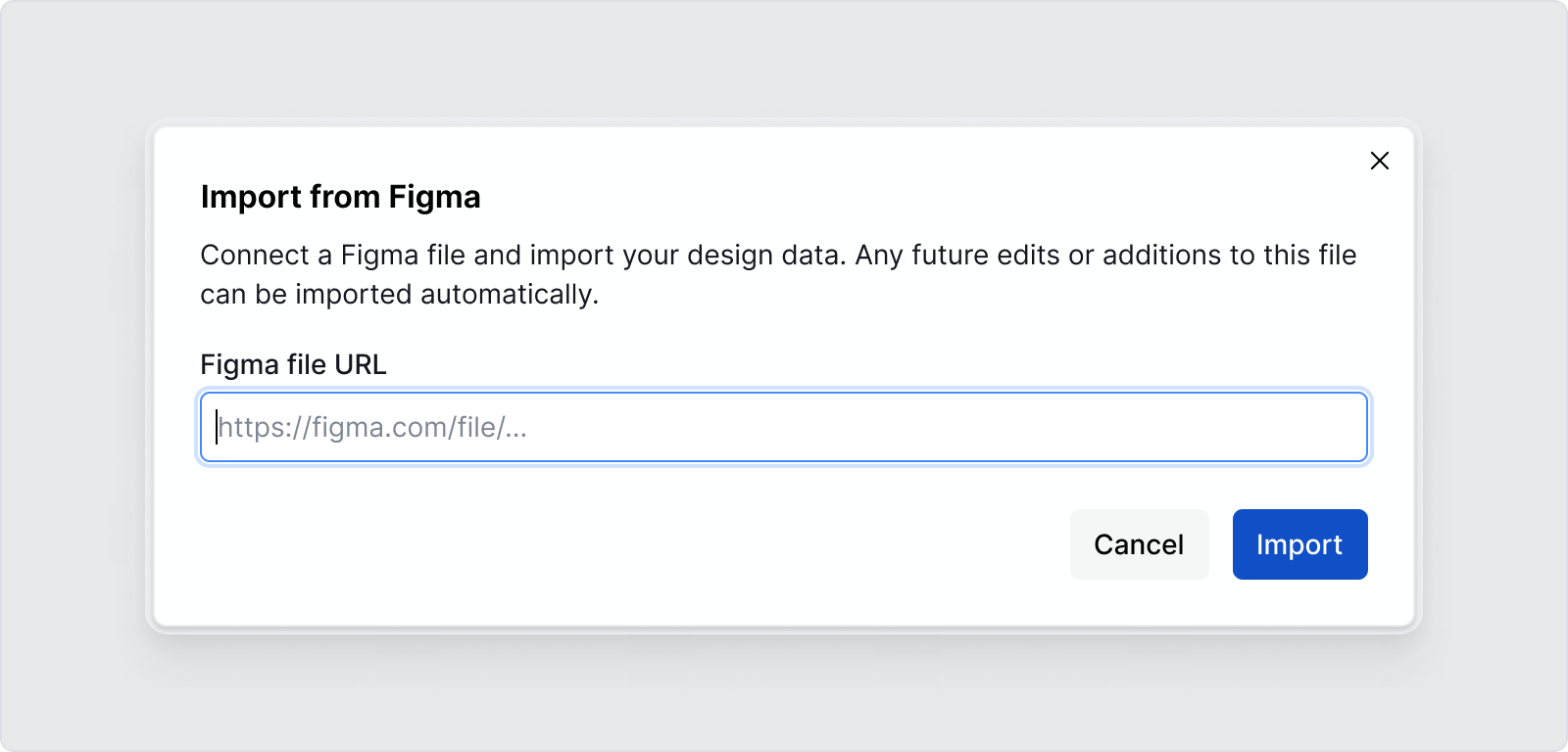 Import and update content | Importing from Figma | Made with Supernova
