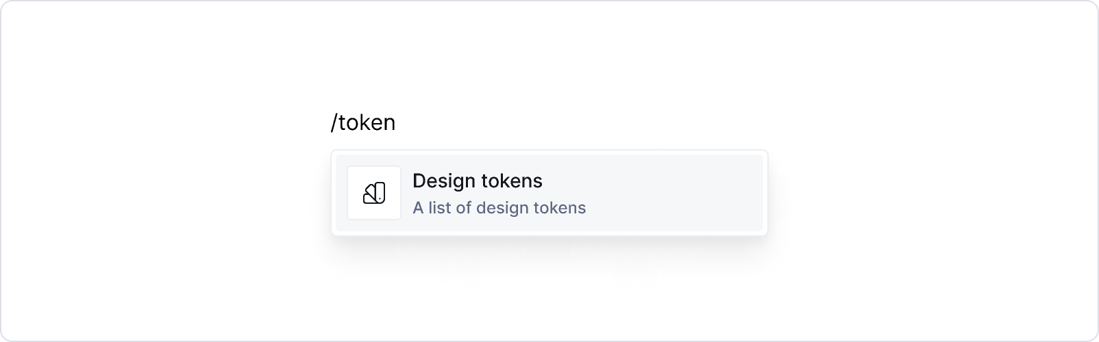 Design tokens | Token blocks | Made with Supernova
