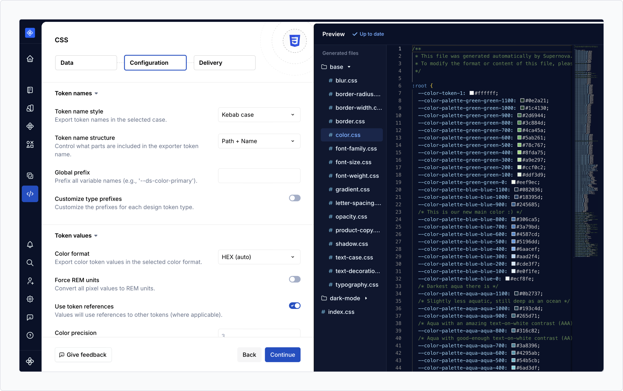 Create a pipeline | Creating code pipelines | Made with Supernova