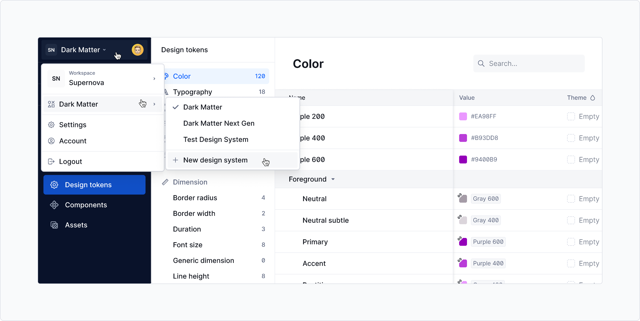 Managing your design system | Made with Supernova
