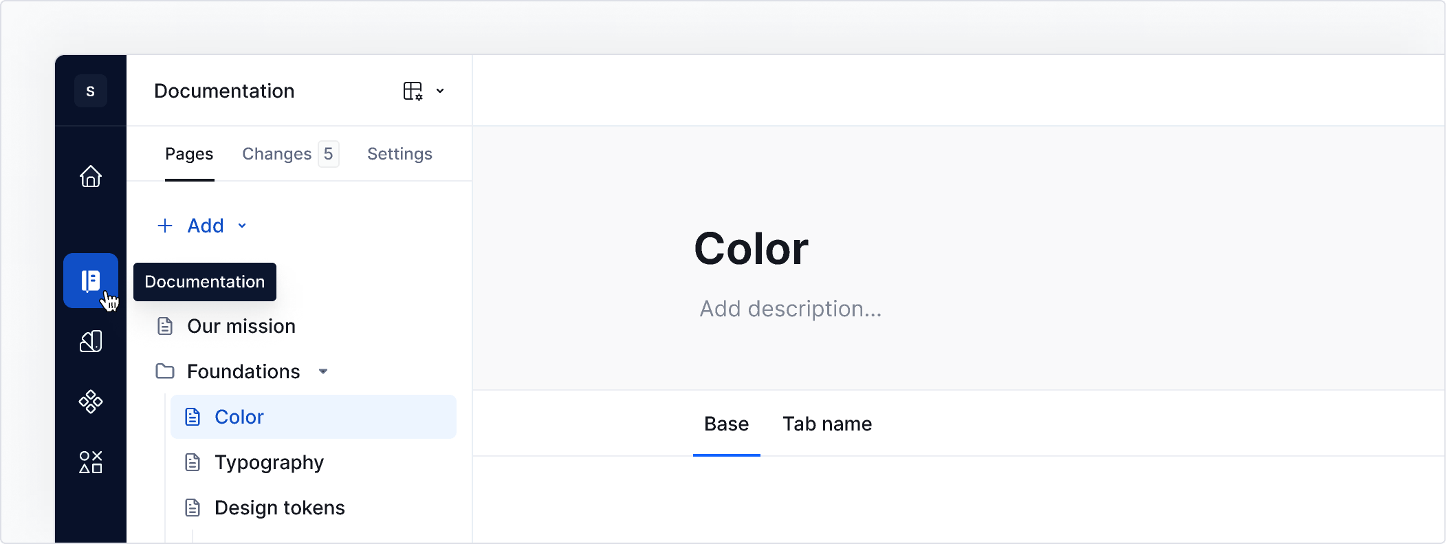 Overview | Using the editor | Made with Supernova