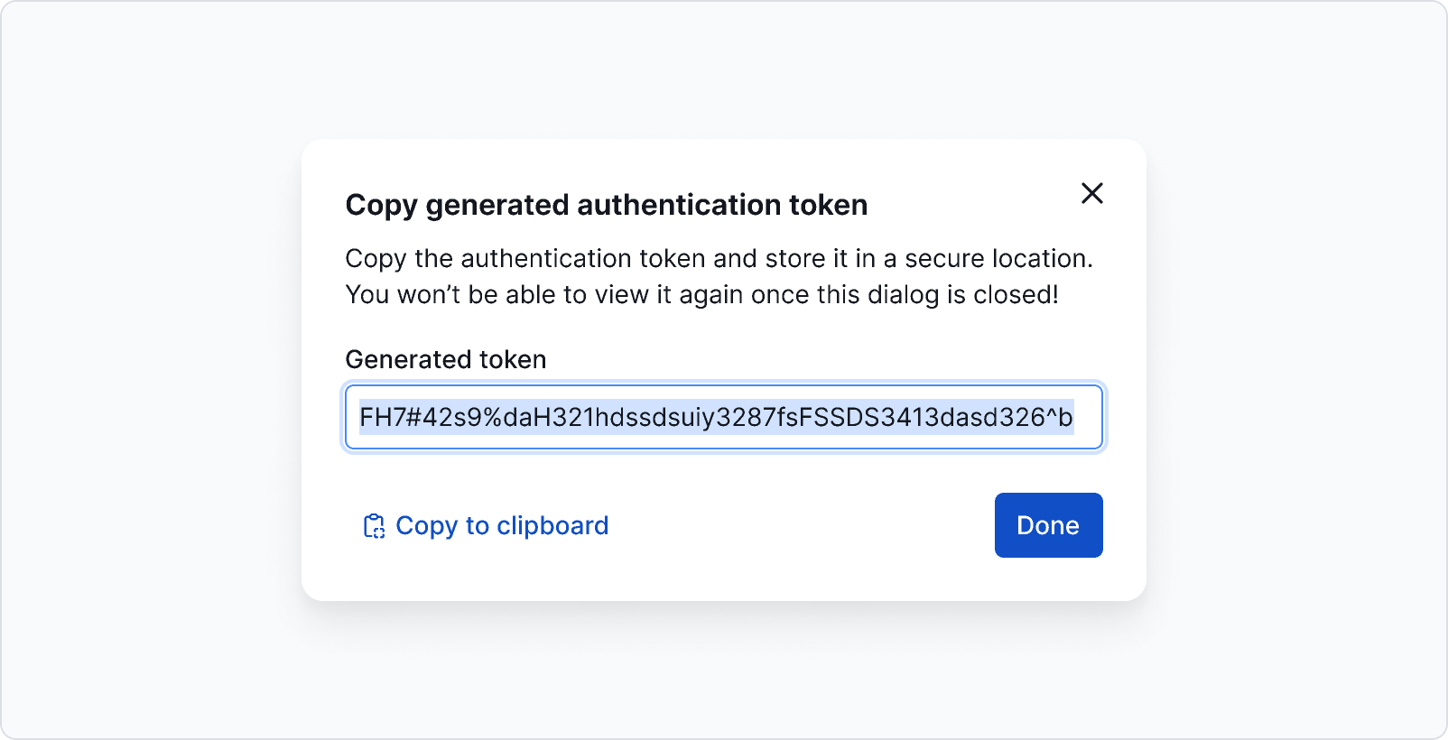 Authentication tokens | Made with Supernova