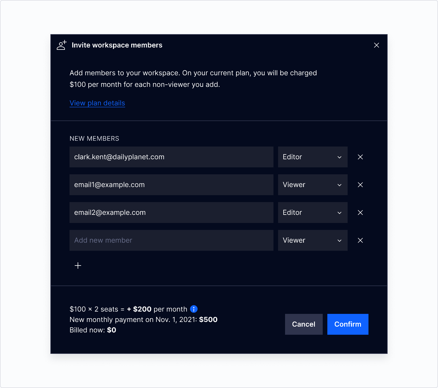 Overview | Team management | Made with Supernova
