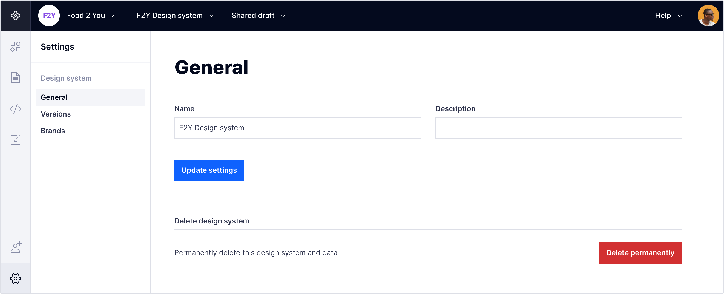 Managing design systems | Made with Supernova