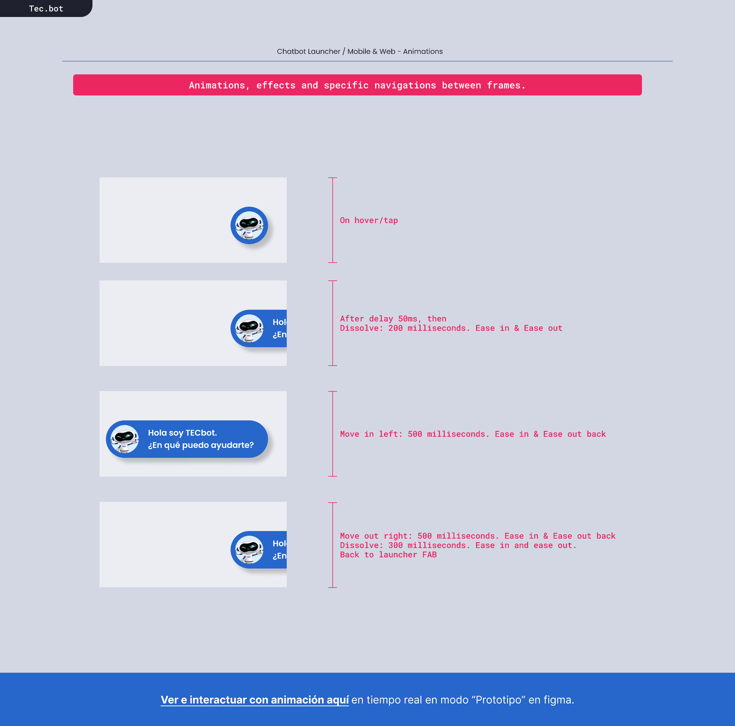Chat Launcher | TECbot | Made with Supernova