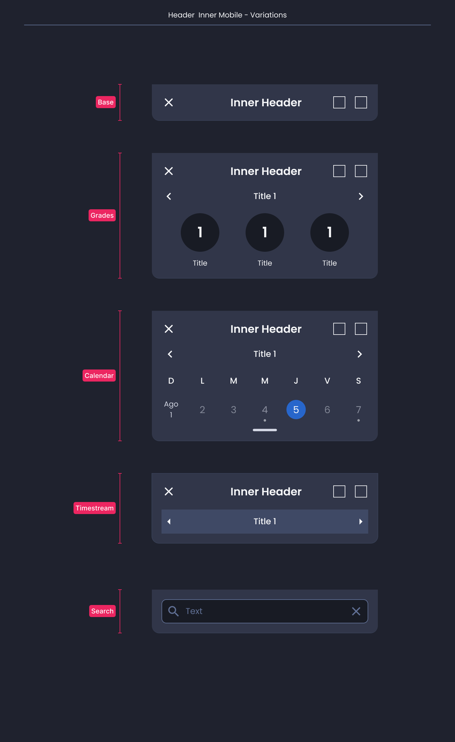 Inner header | mitec app | Made with Supernova