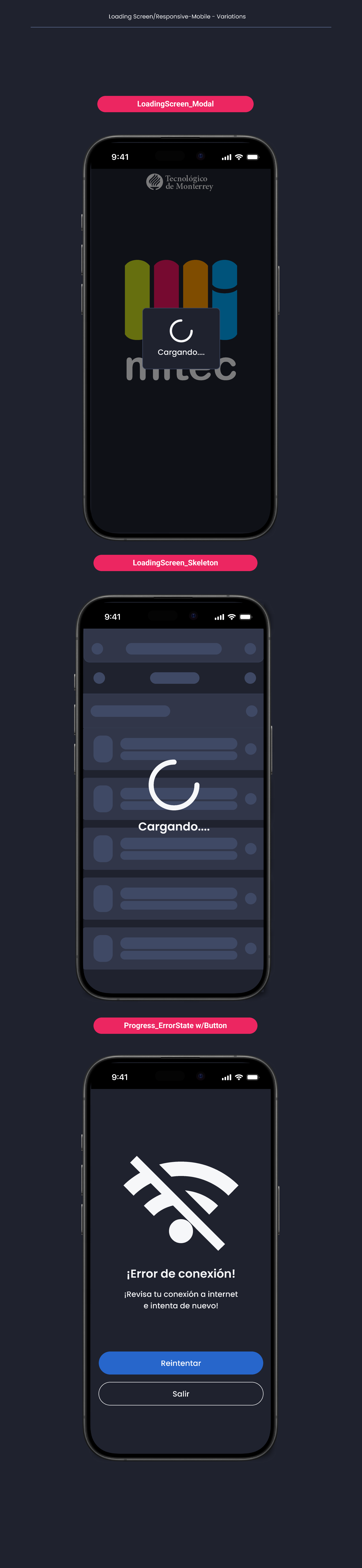 Descripción general | Loading Screens | Made with Supernova