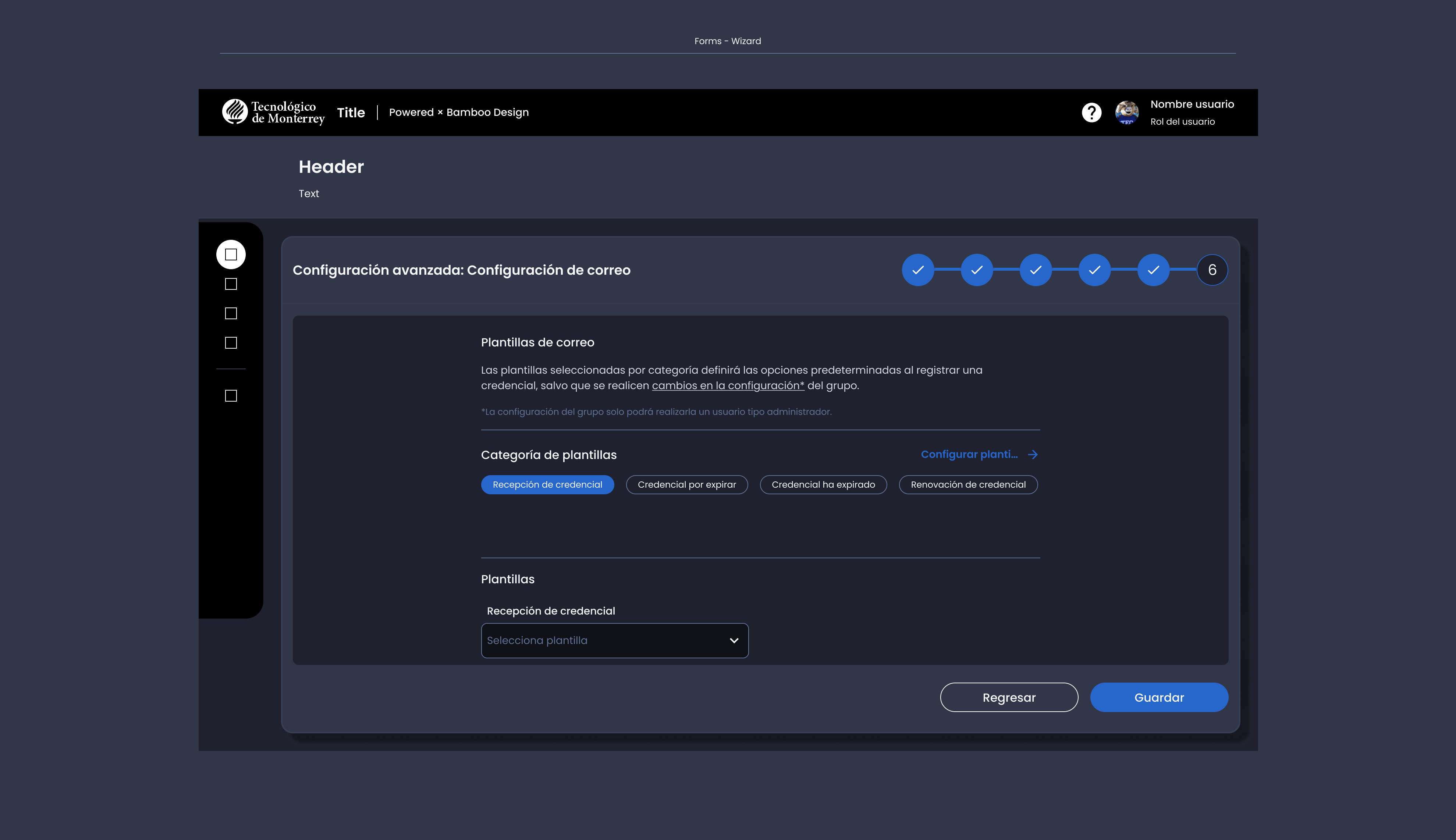 Descripción general | Forms | Made with Supernova