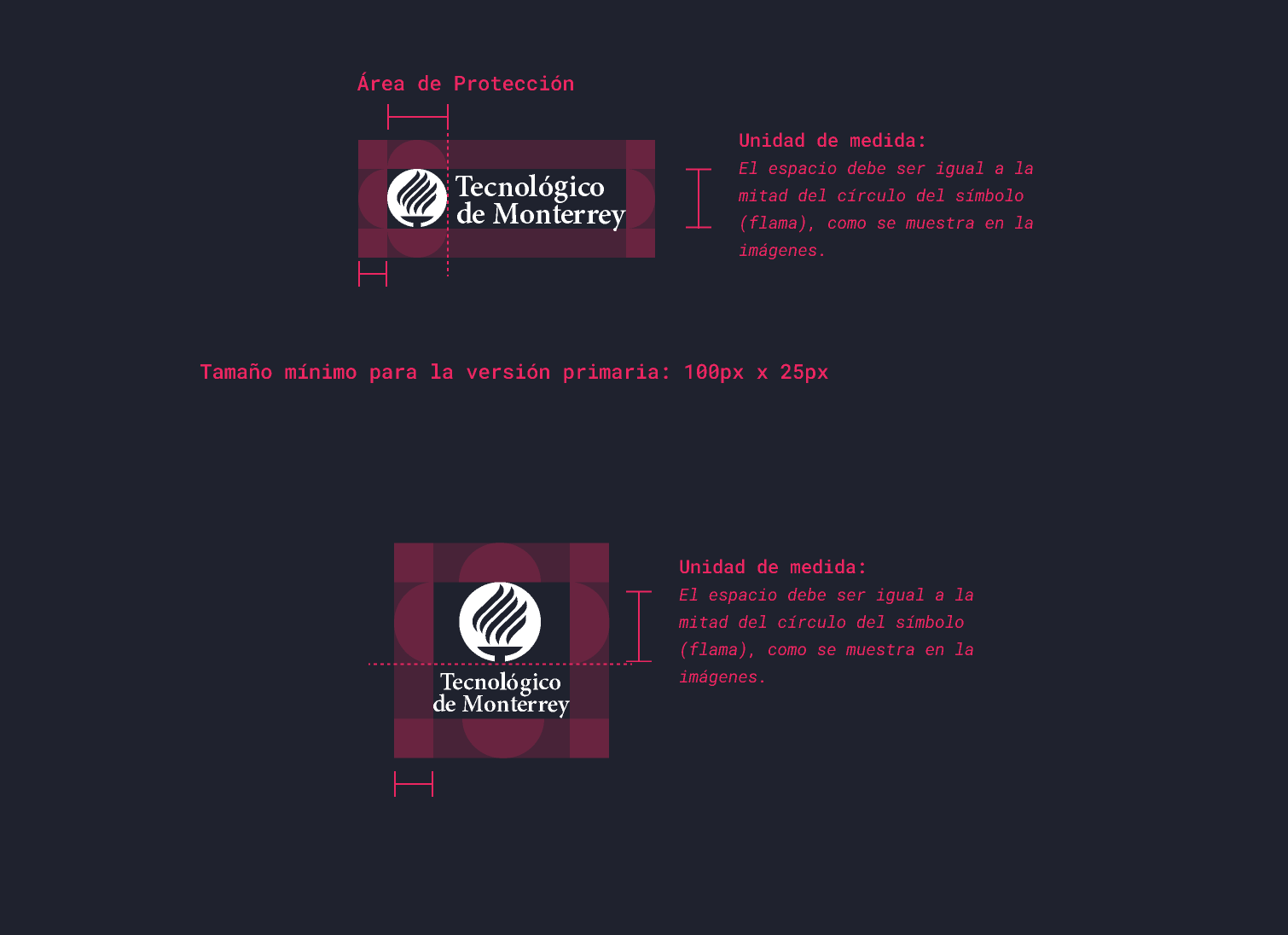 Lineamientos de marca TEC | Made with Supernova