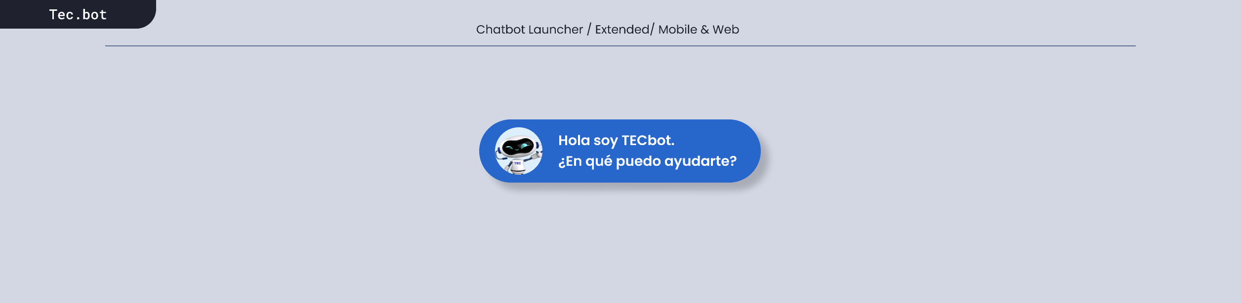 Chat Launcher | TECbot | Made with Supernova