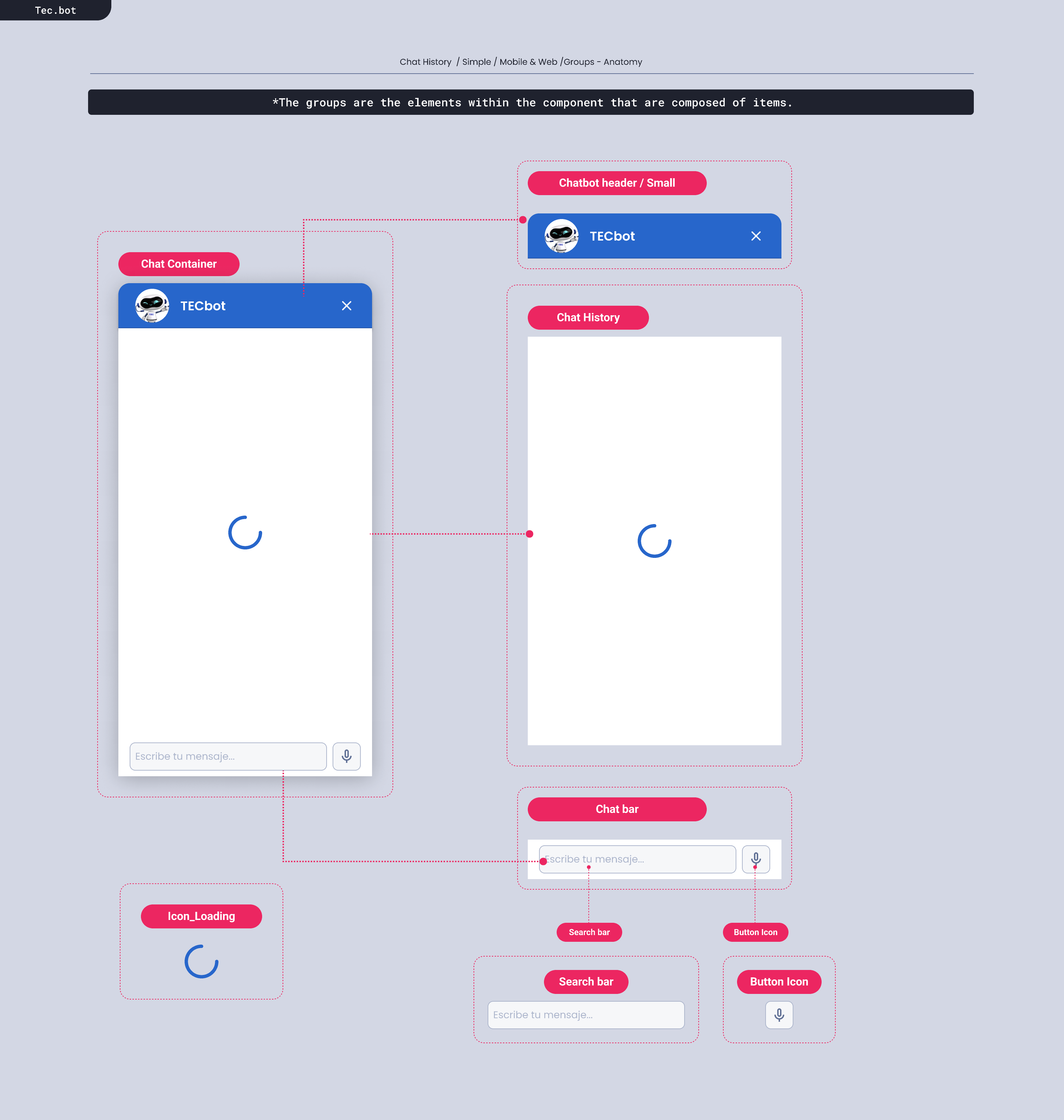Chat Container | TECbot | Made with Supernova