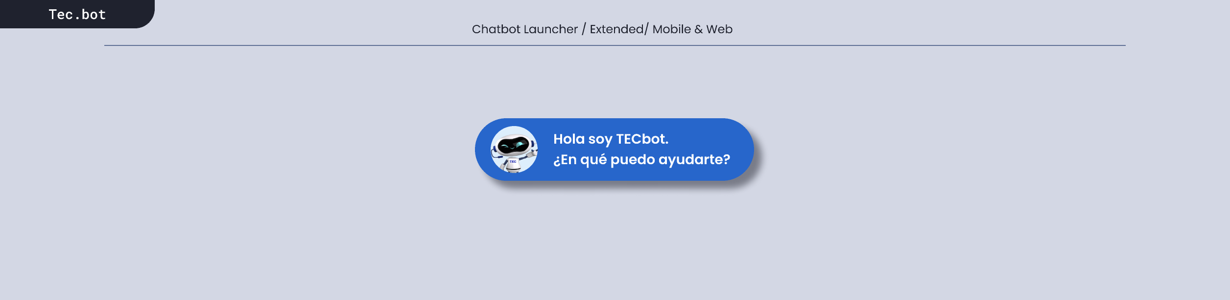 Chat Launcher | TECbot | Made with Supernova