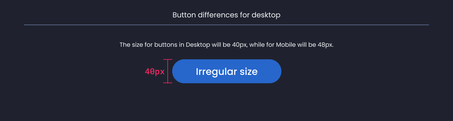 Descripción general | Button | Made with Supernova