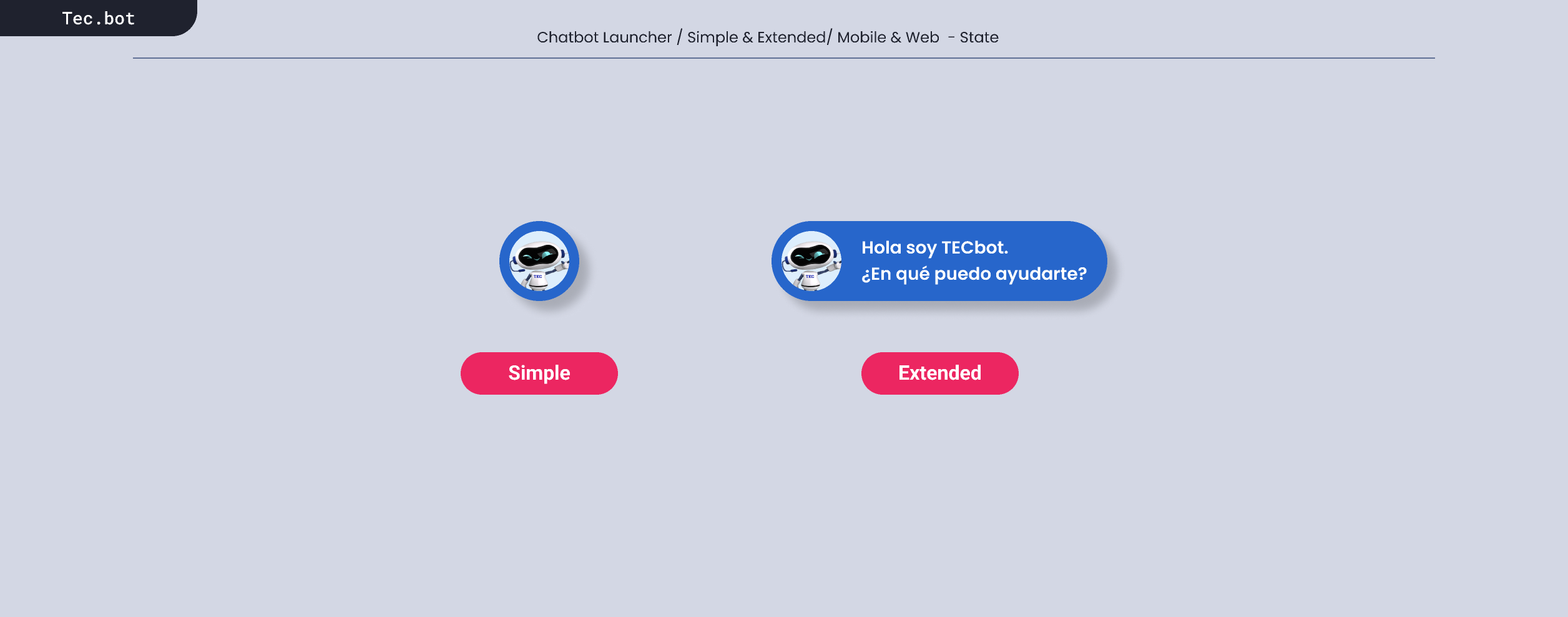 Chat Launcher | TECbot | Made with Supernova